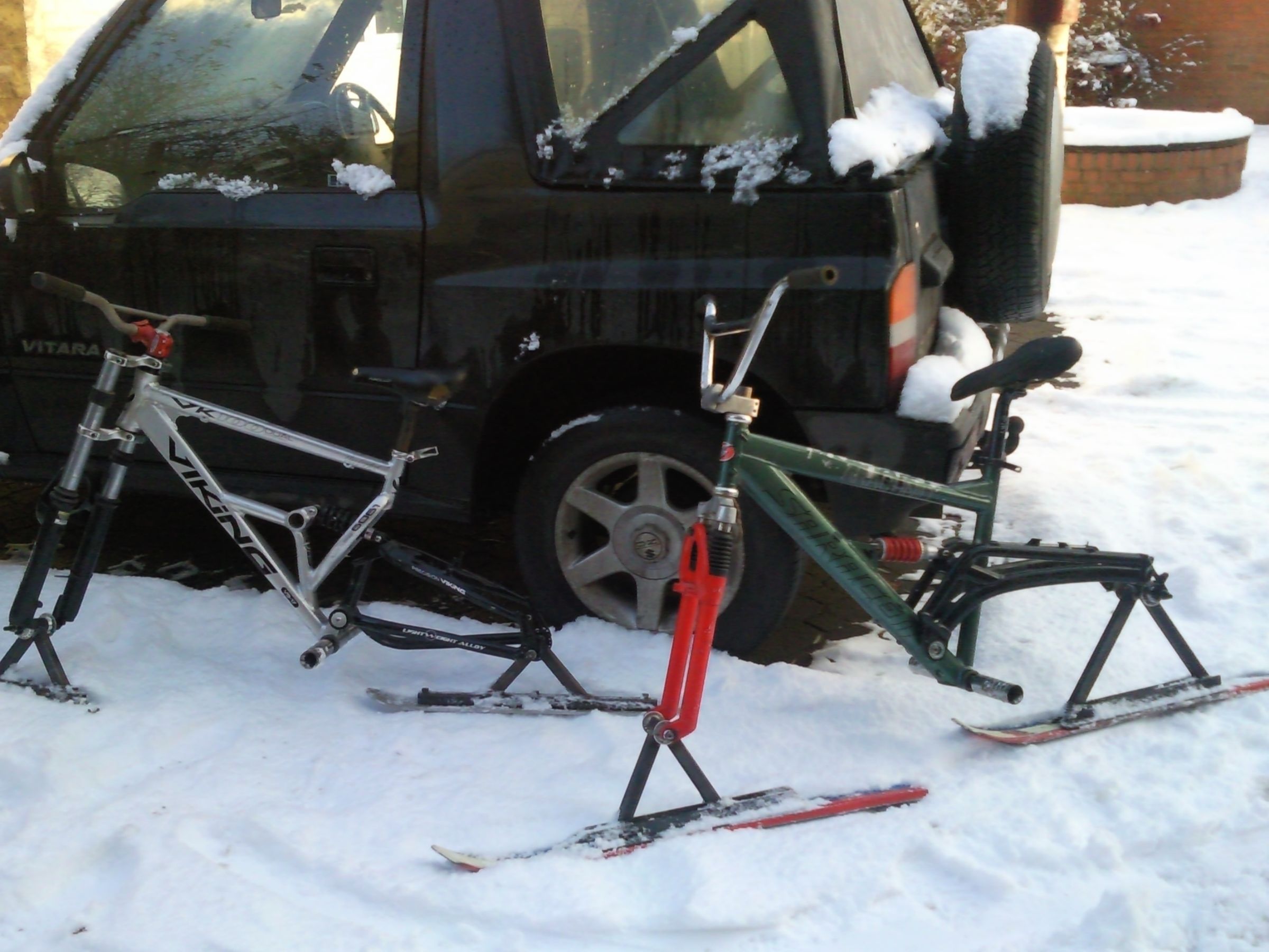 Snow Ski Bike : 3 Steps - Instructables