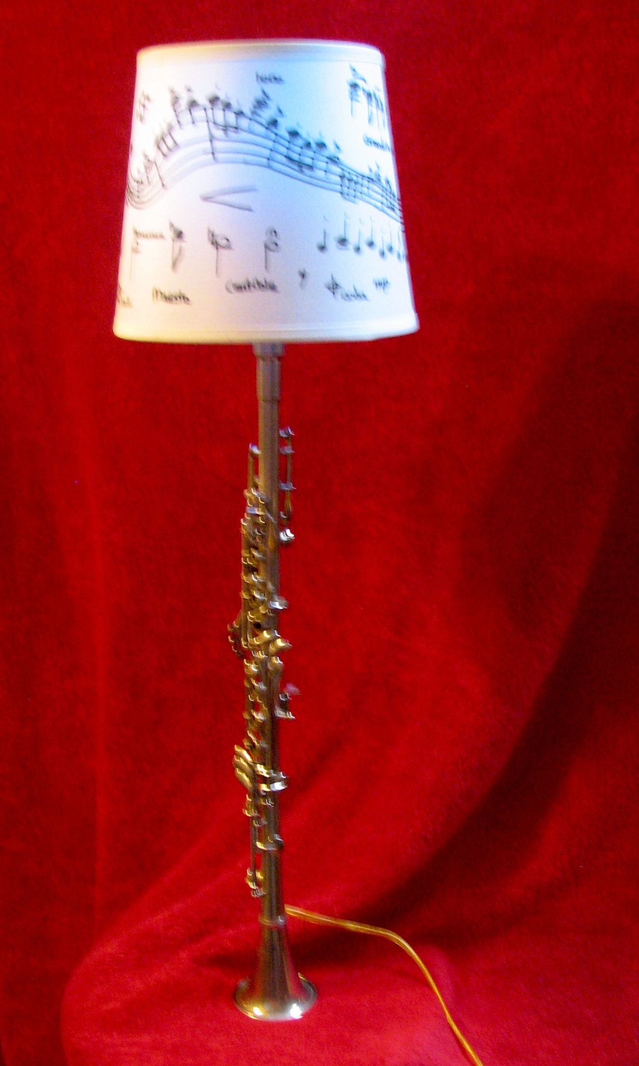 Blues Clarinet Lamp : 5 Steps - Instructables