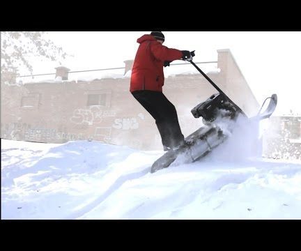 Homemade Snowmobile : 7 Steps - Instructables