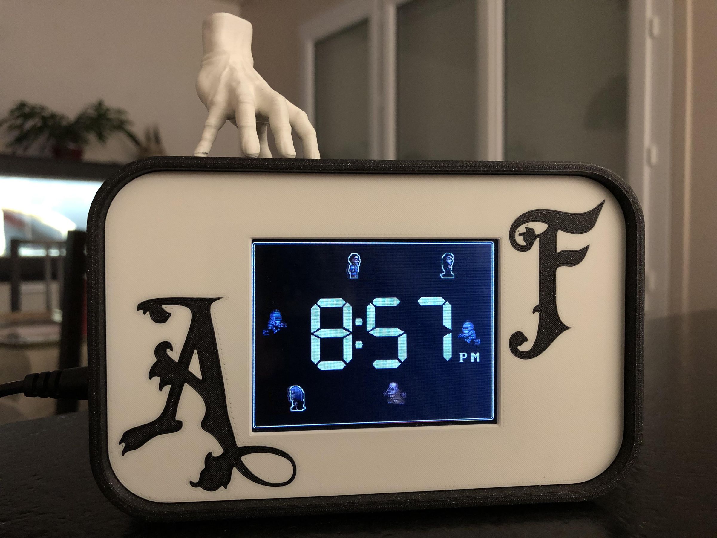 Retro Arcade Clock - Arduino : 6 Steps (with Pictures) - Instructables