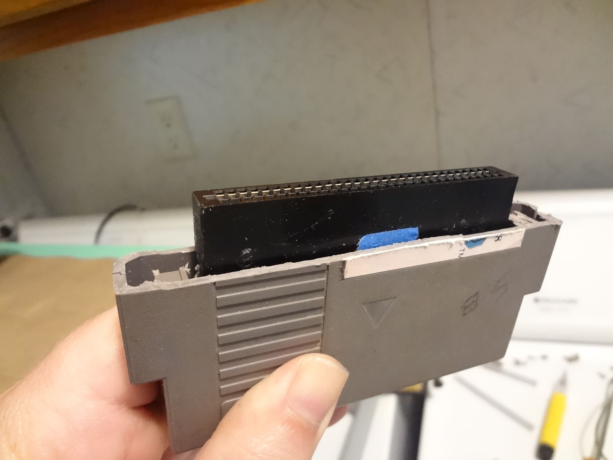 Nintendo (NES) Side Loader Build Using Game Genie Connector. : 11 Steps ...