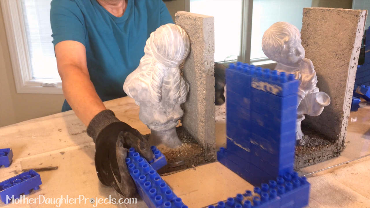 How to Make Concrete Bookends : 5 Steps (with Pictures) - Instructables