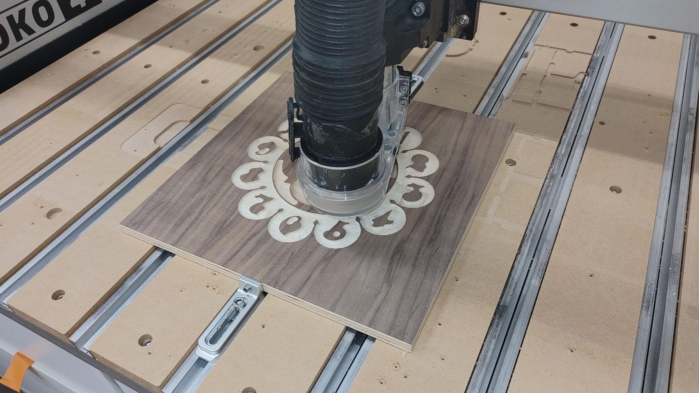 MAKE YOUR OWN CUSTOM WALL CLOCK WITH a CNC : 6 Steps - Instructables