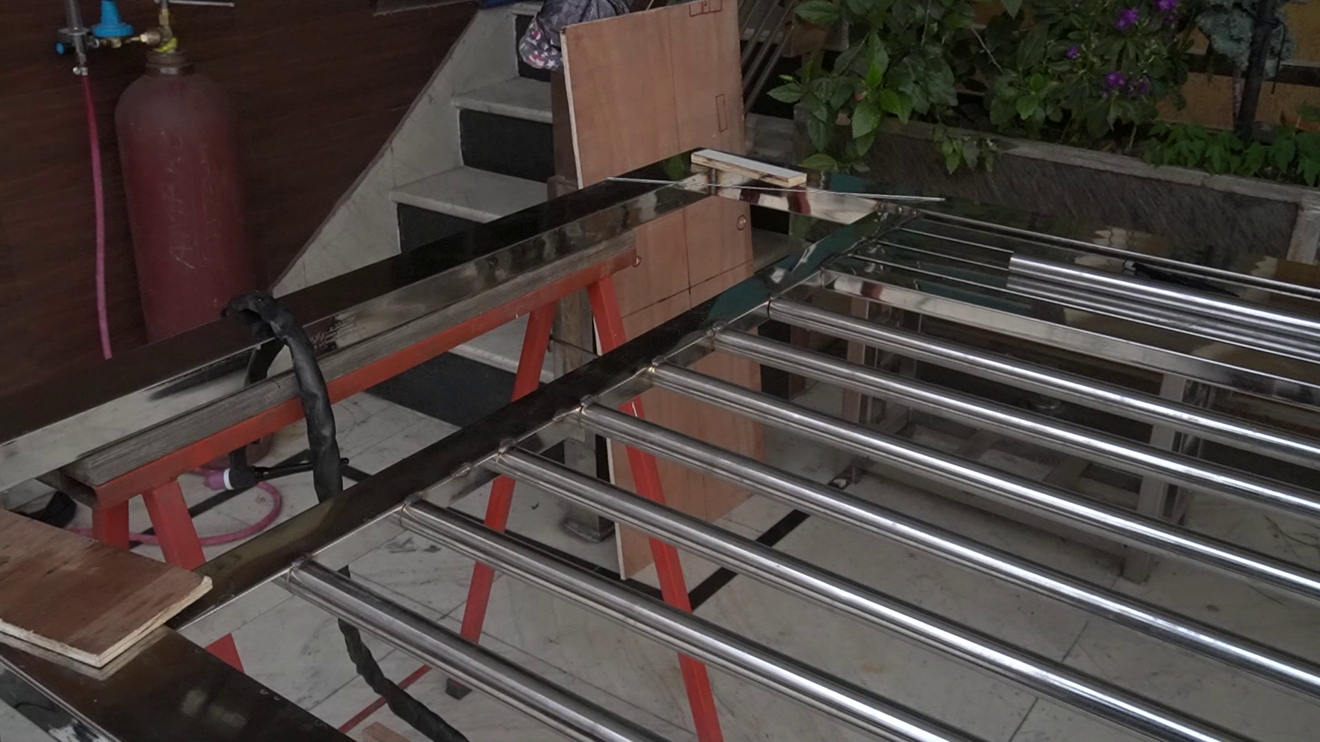 Stainless Steel Gate for Workshop : 15 Steps (with Pictures ...