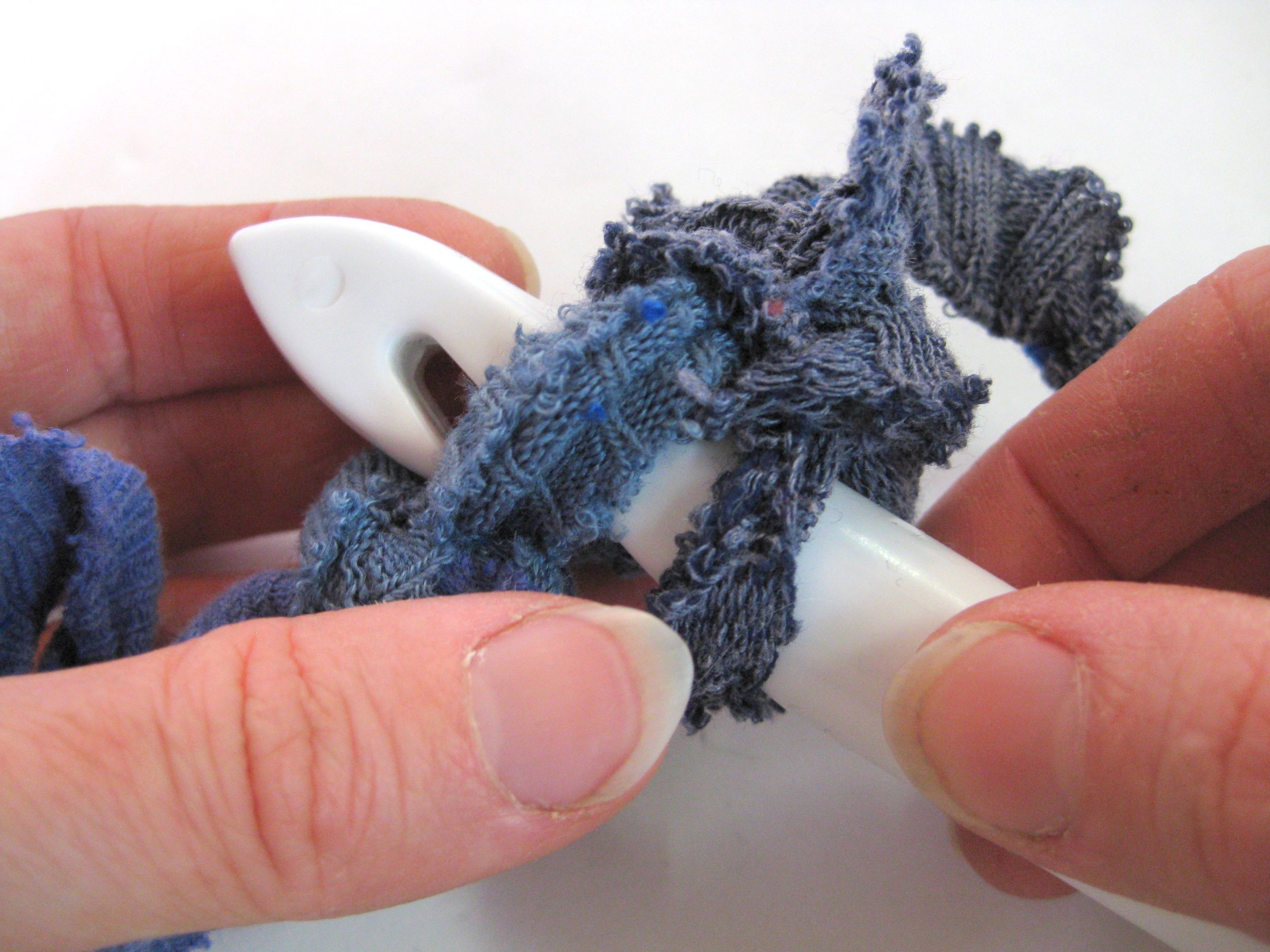Crochet a Tough Dog Tug Toy From Old Socks : 11 Steps (with Pictures ...
