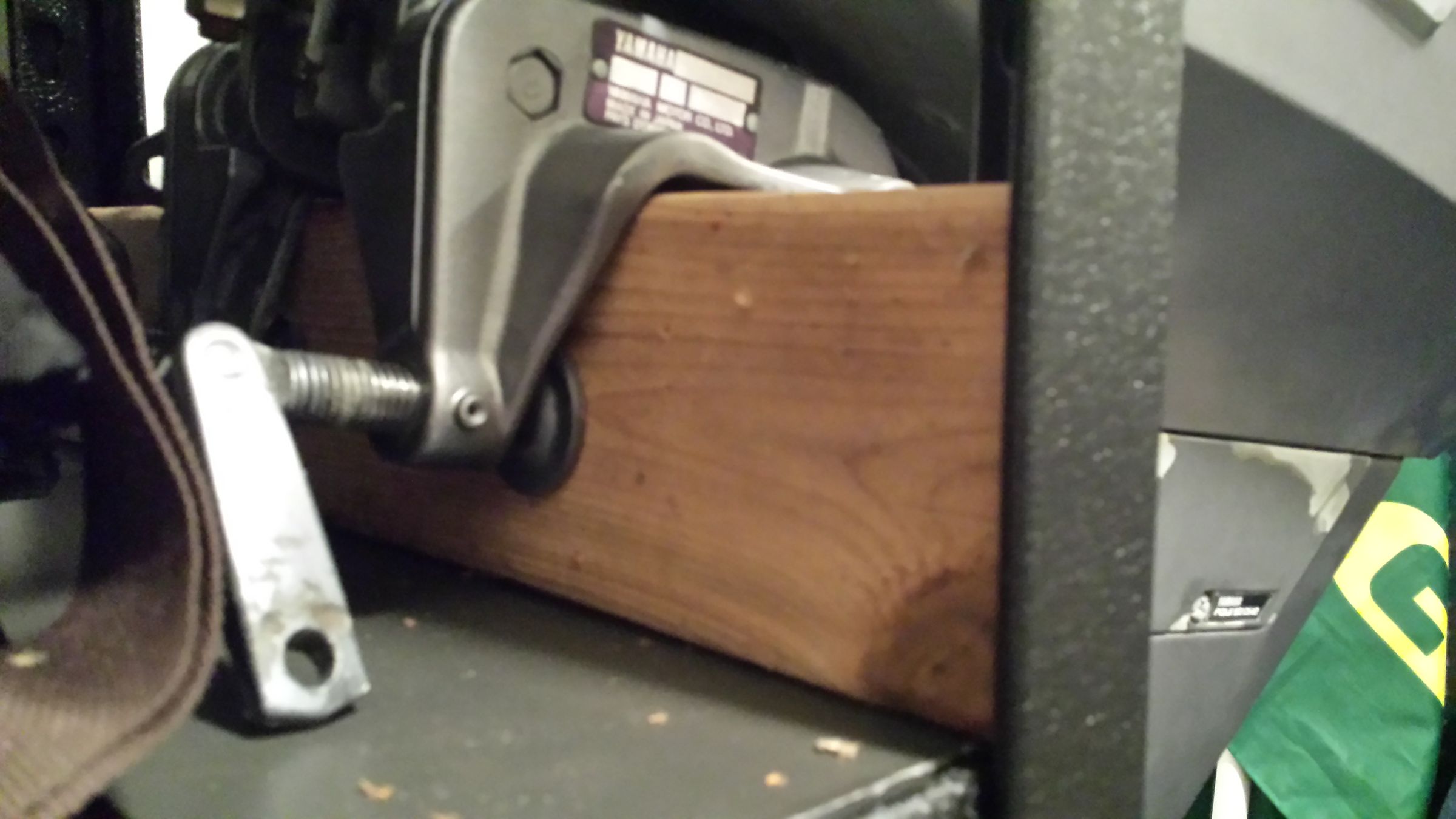 Keep It Simple Outboard Motor Rack : 4 Steps - Instructables