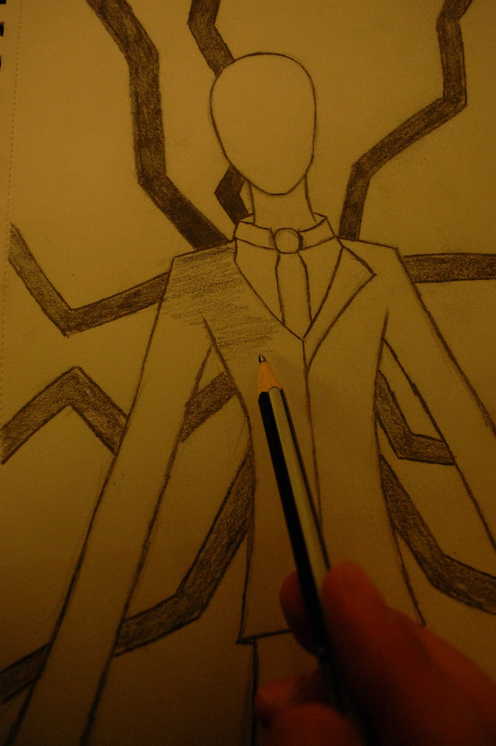 How to Draw: Slender Man : 10 Steps - Instructables