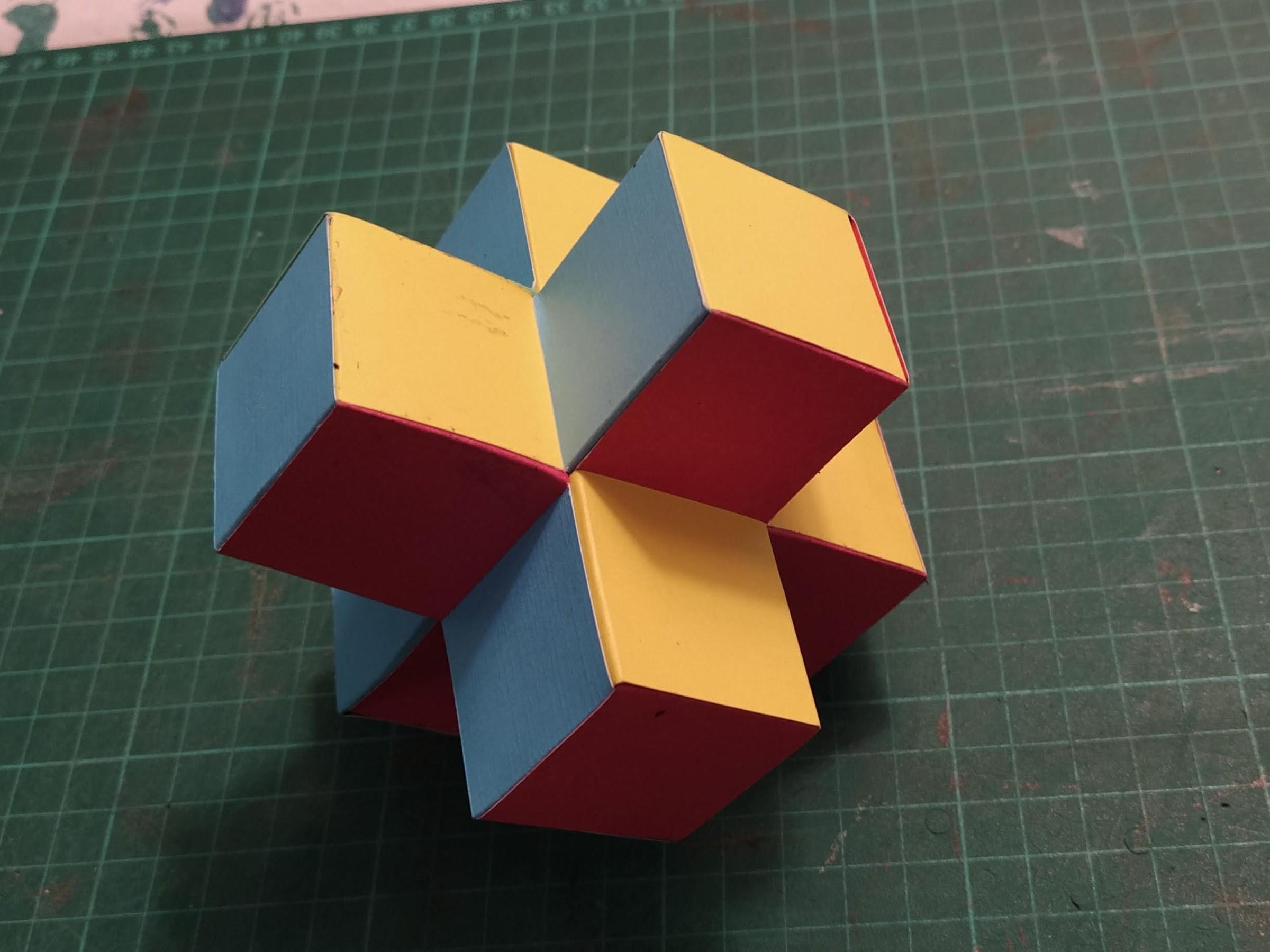 Paper Voxel Sphere : 8 Steps (with Pictures) - Instructables