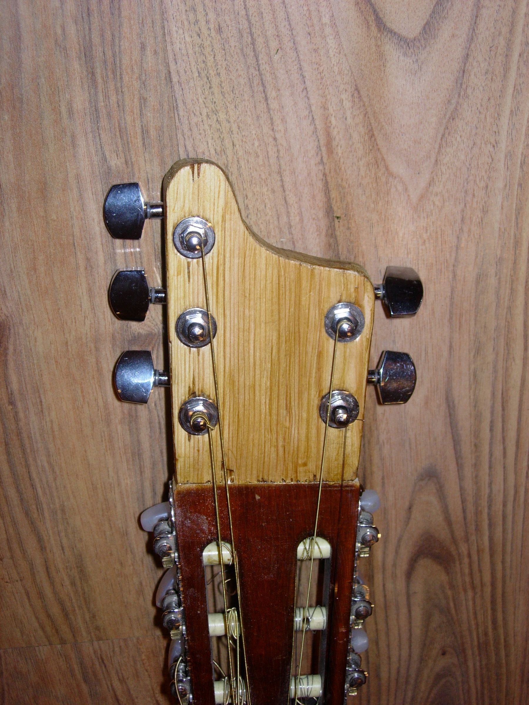 How to Make/convert a 6 String Guitar to a 12 String Guitar : 8 Steps ...