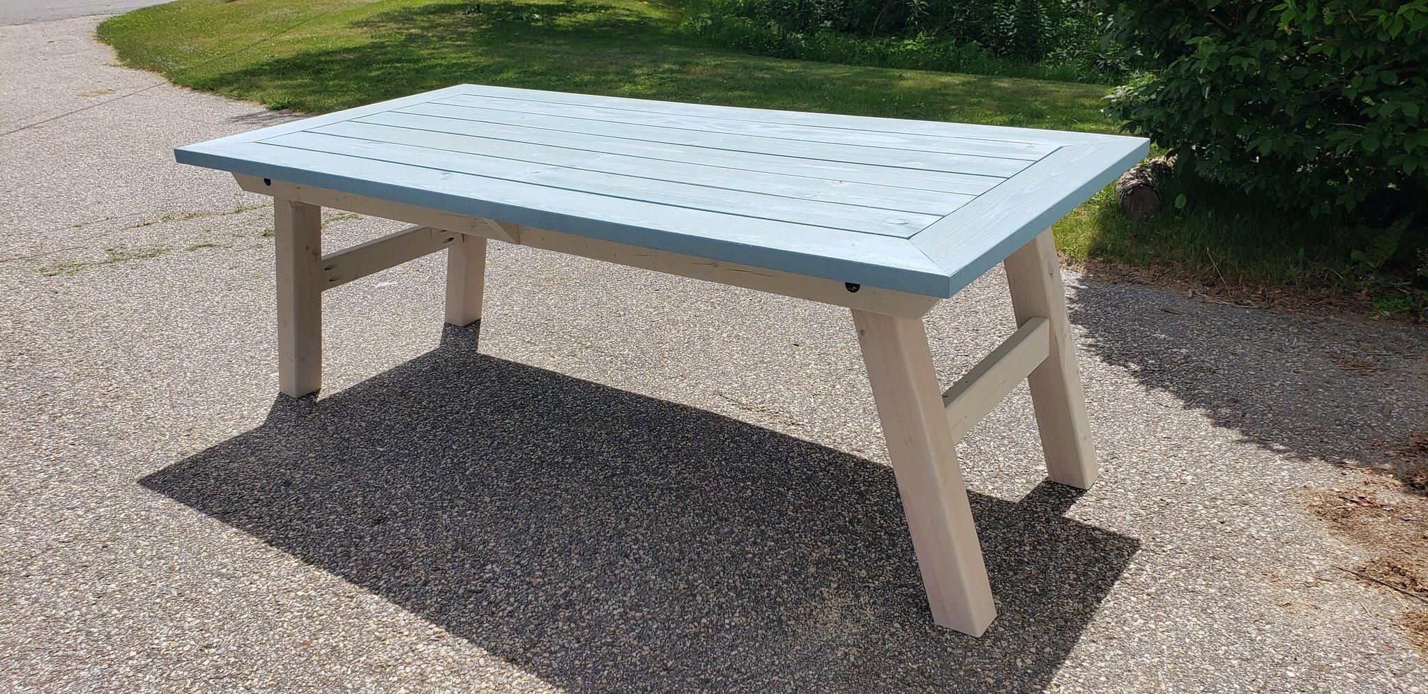 Folding Legs Picnic Table : 7 Steps - Instructables