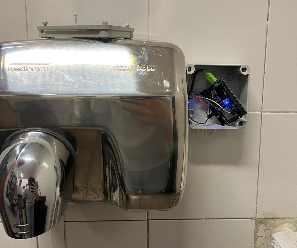 CONSUMPTION VALUES OF a HAND DRYER : 4 Steps - Instructables