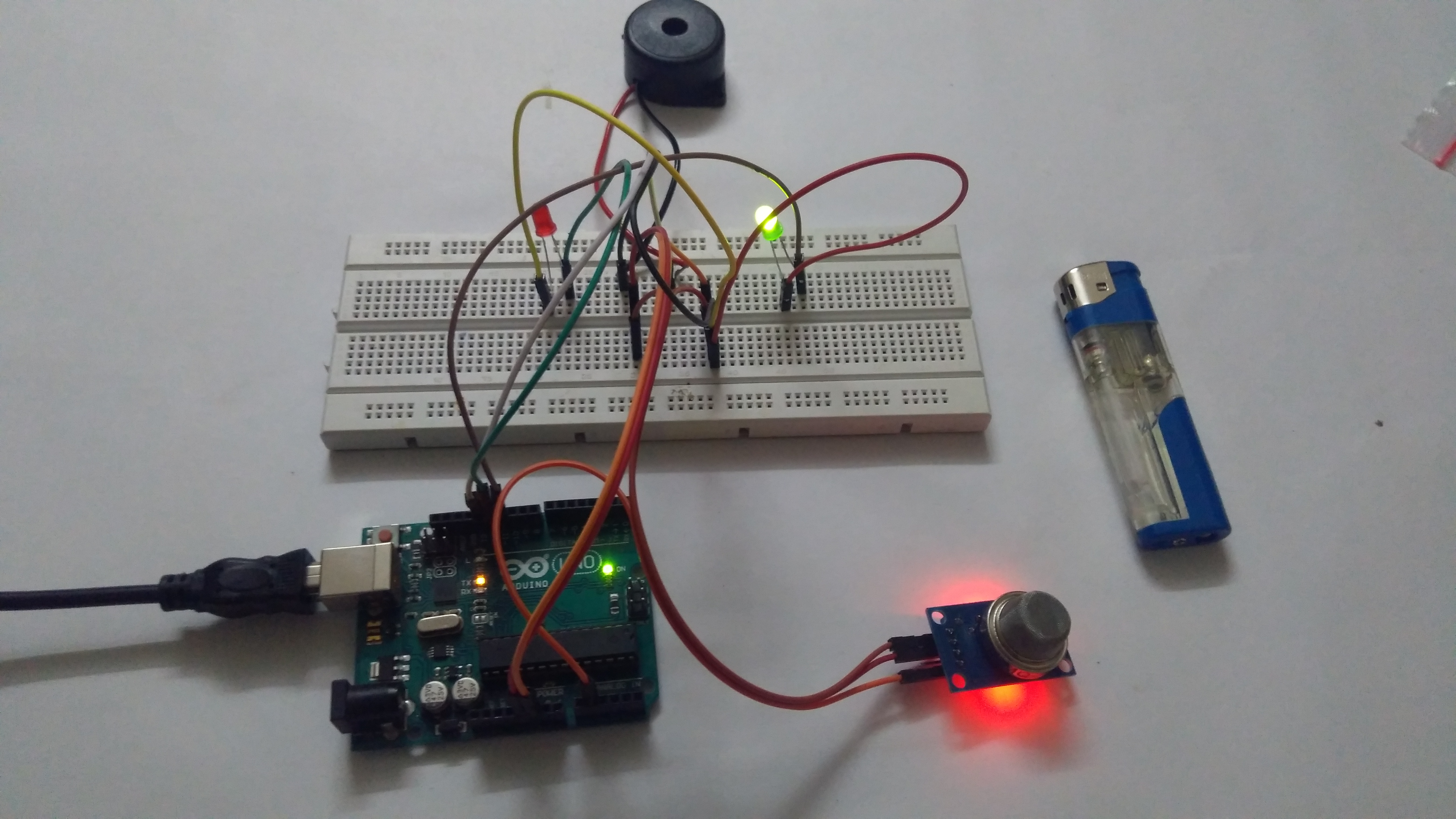 Gas Sensor Using Arduino : 4 Steps - Instructables