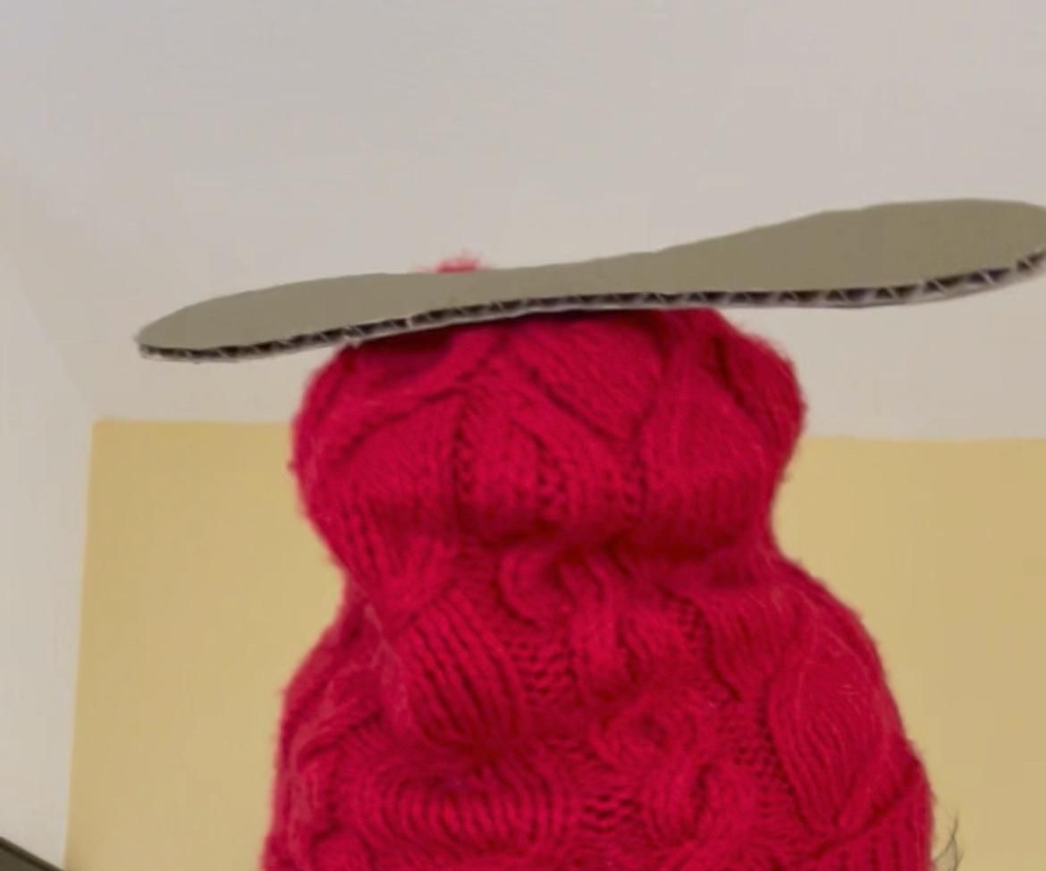 Propeller Beanie With Continuous Servo Motor and Conductive Thread ...