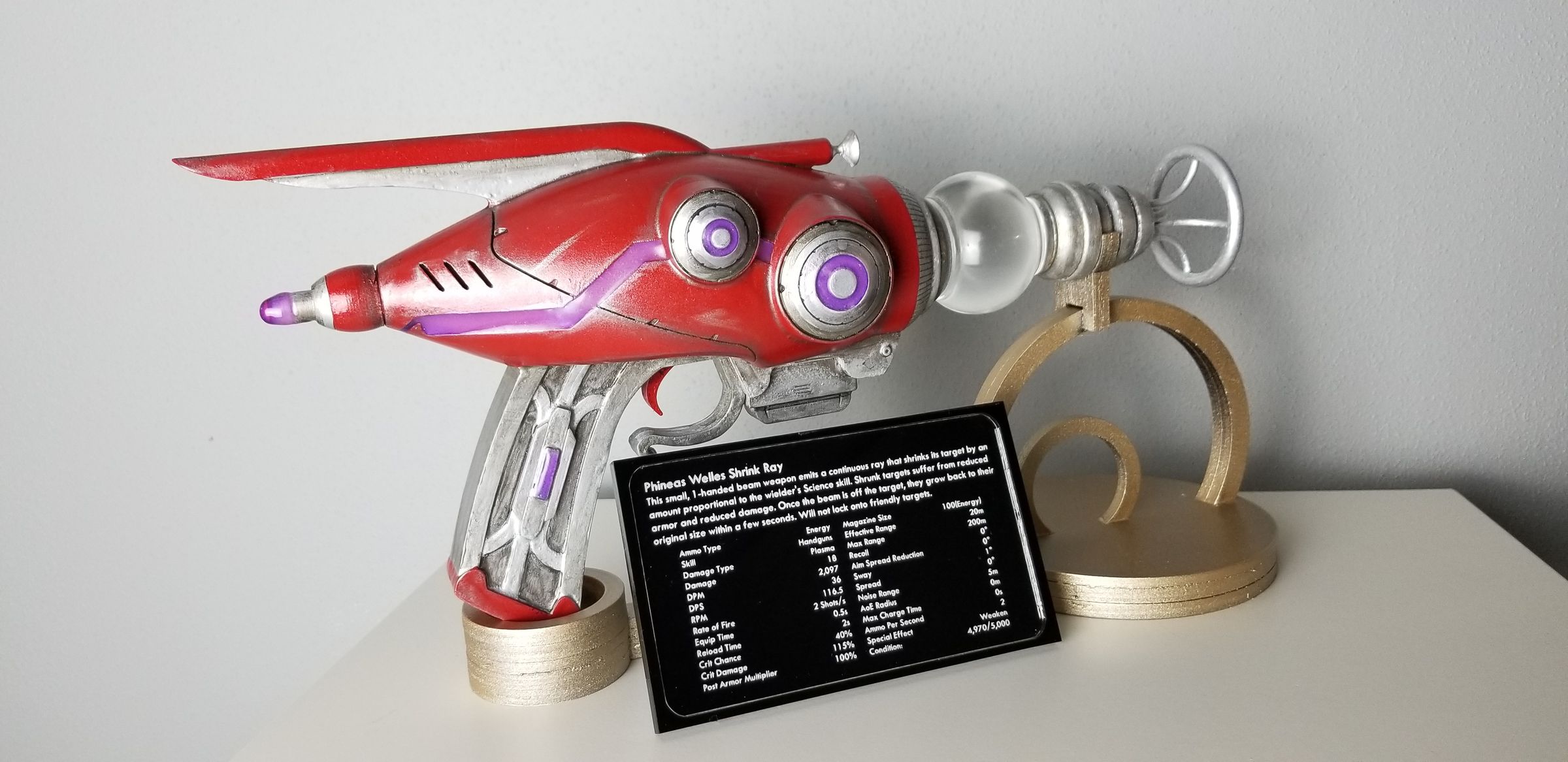 3D Printed and Resin Cast Shrink Ray From the Outer Worlds : 11 Steps ...