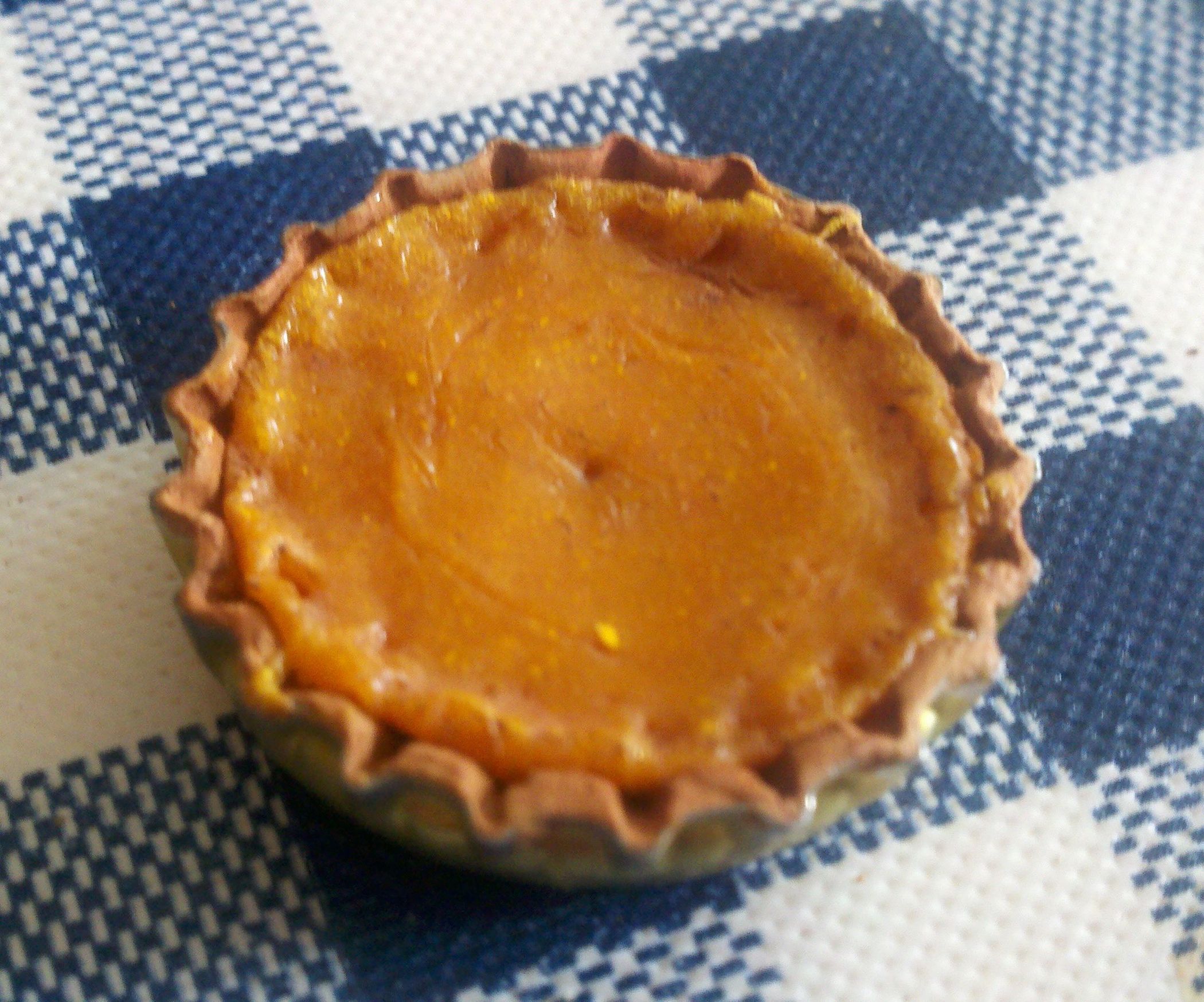 Miniature Clay Pumpkin Pie : 6 Steps (with Pictures) - Instructables