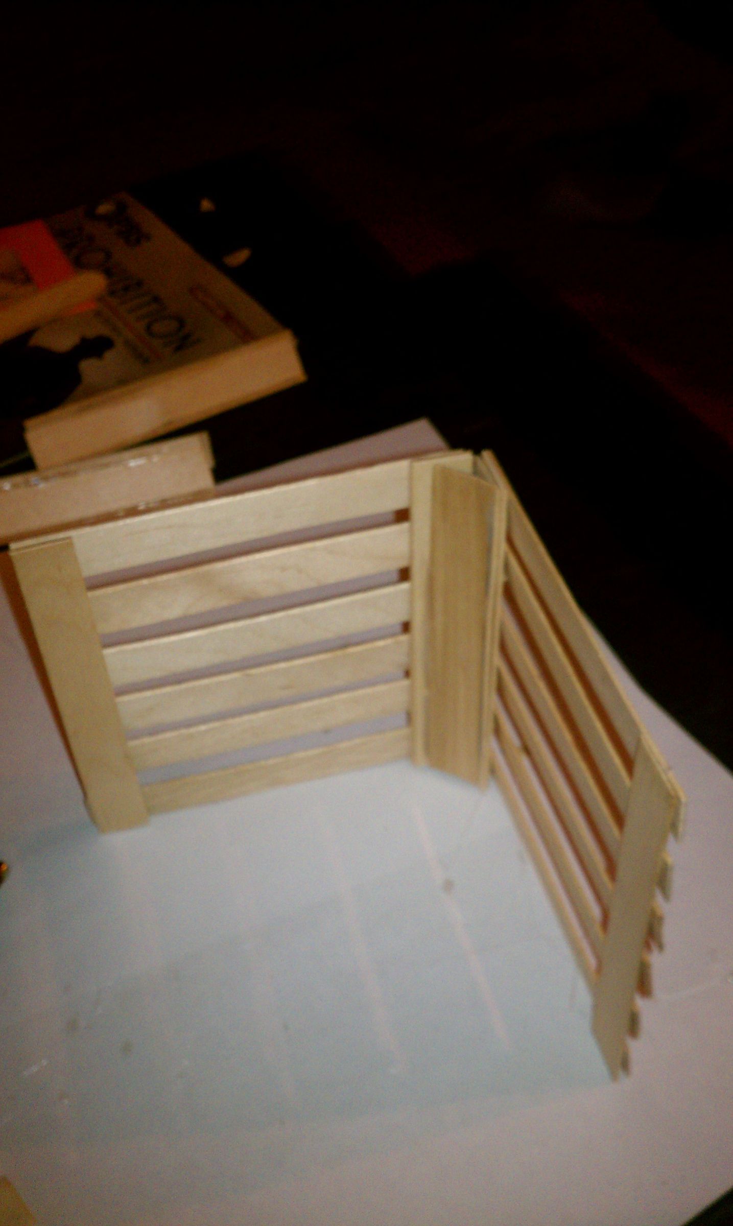 Make a Popsicle Stick Shutter Lamp : 6 Steps - Instructables