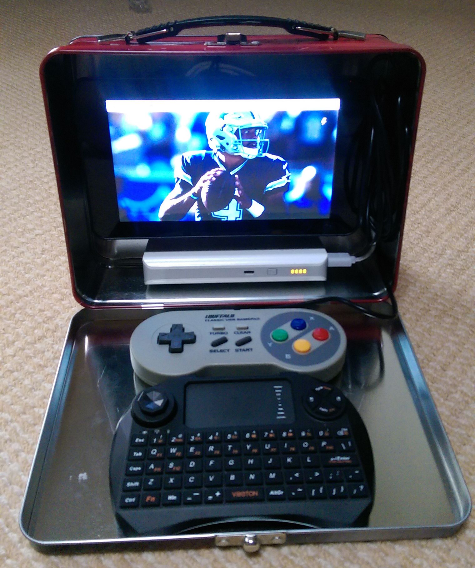 LunchTop: a Raspberry Pi Lunch Box Laptop : 4 Steps (with Pictures ...