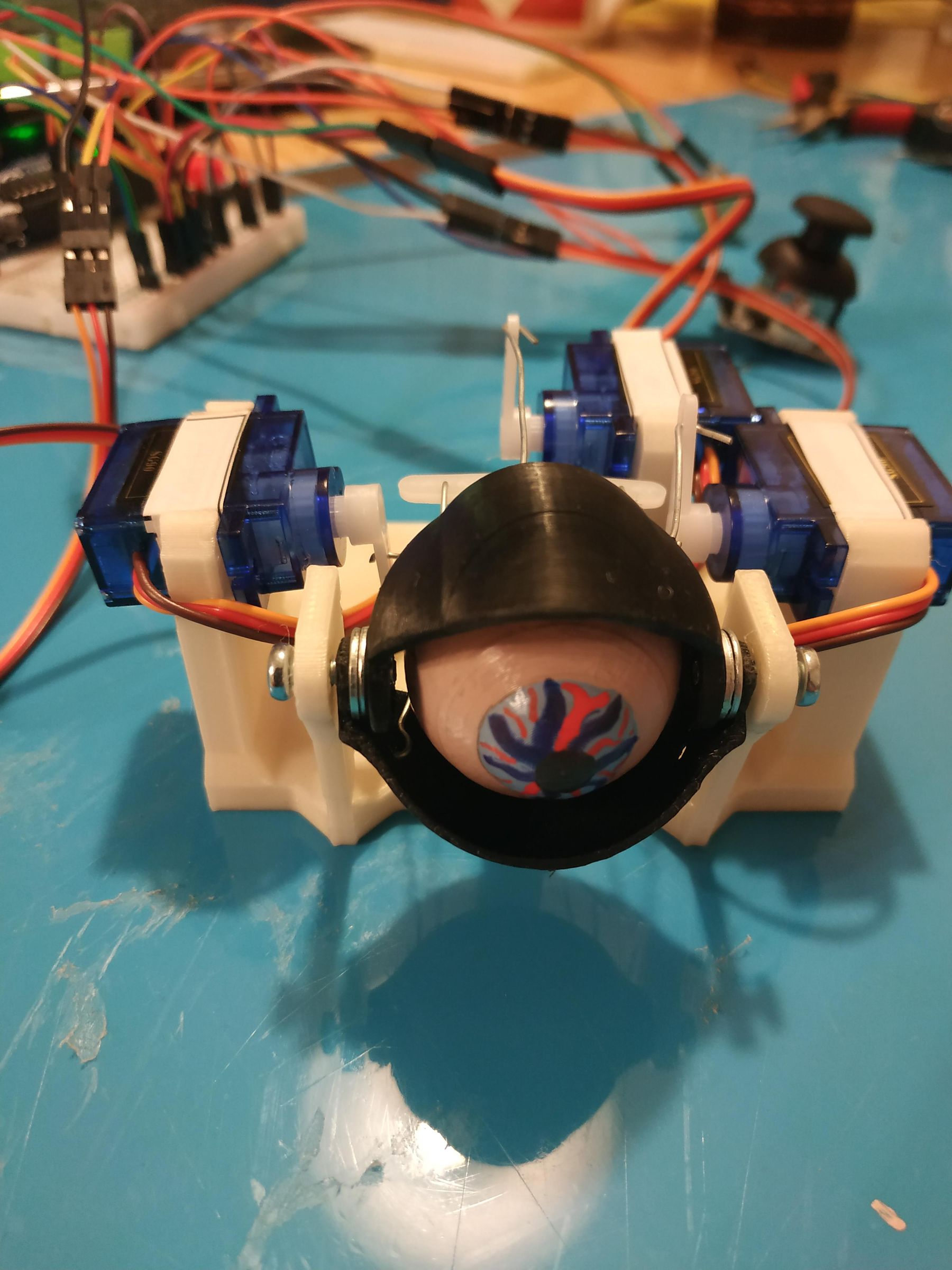 3D Printed Animatronic Eye Mechanism on the Cheap : 4 Steps (with ...