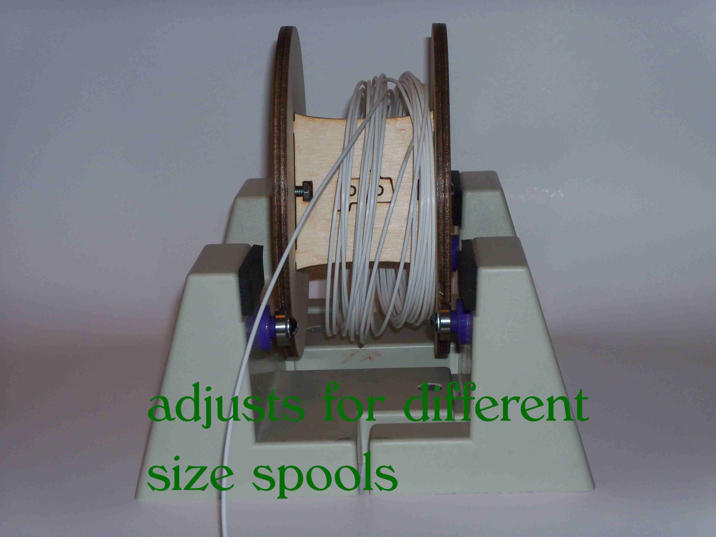 3D Printer Filament Reel Holder : 5 Steps - Instructables