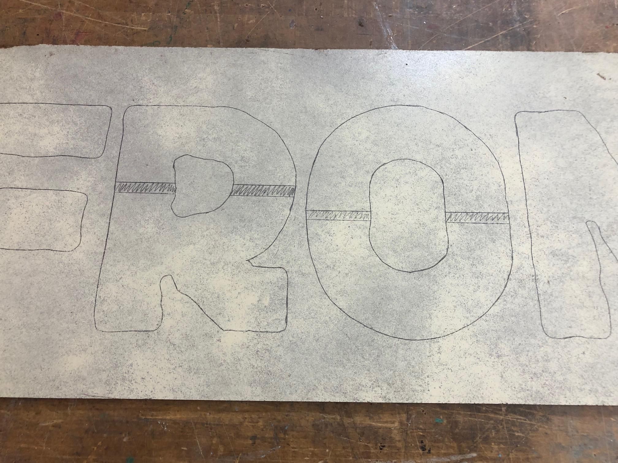 Making an Outdoor Wood Sign Using Custom Stencils : 10 Steps (with ...