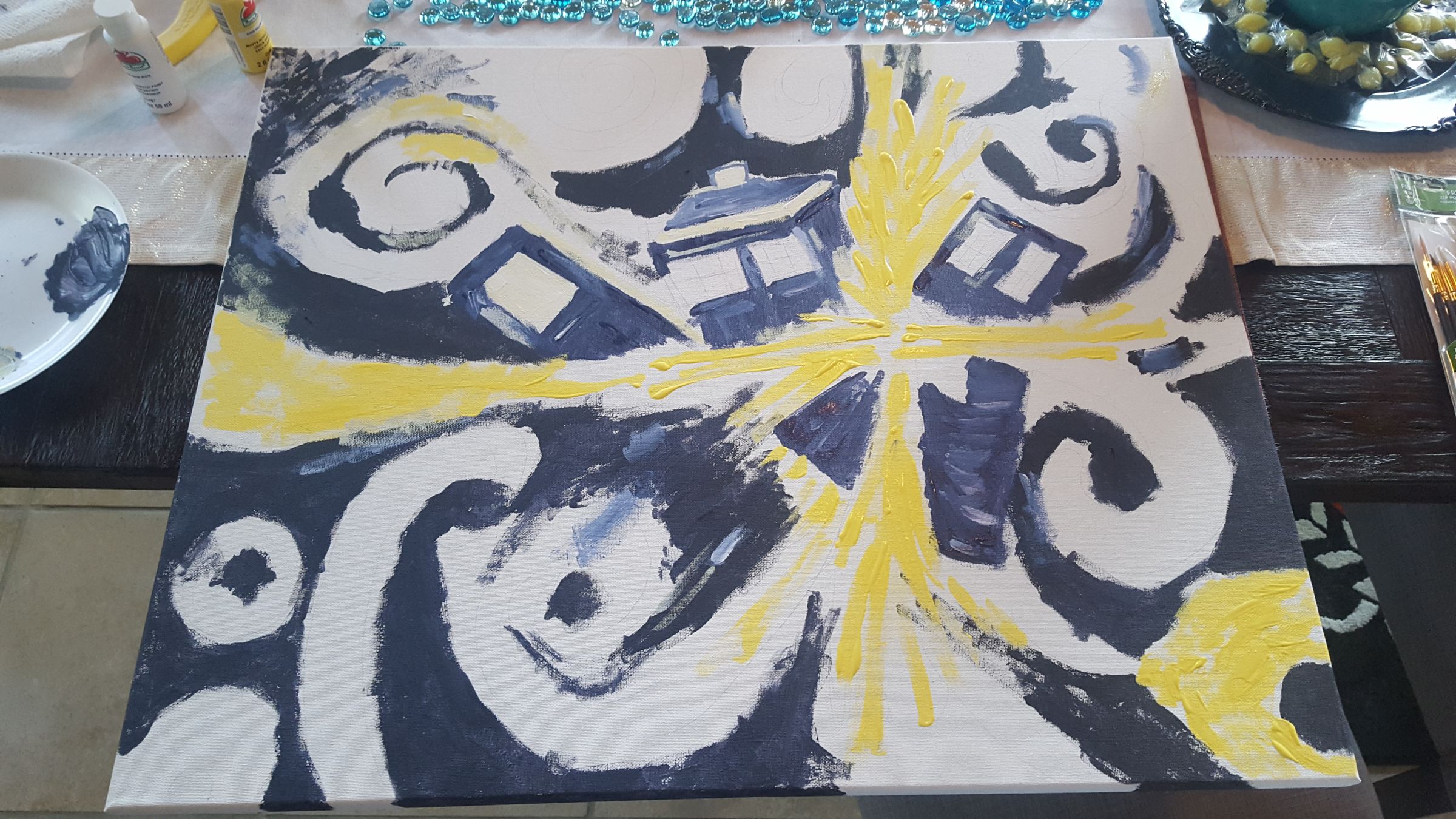 Doctor Who TARDIS Explosion Painting : 8 Steps (with Pictures ...