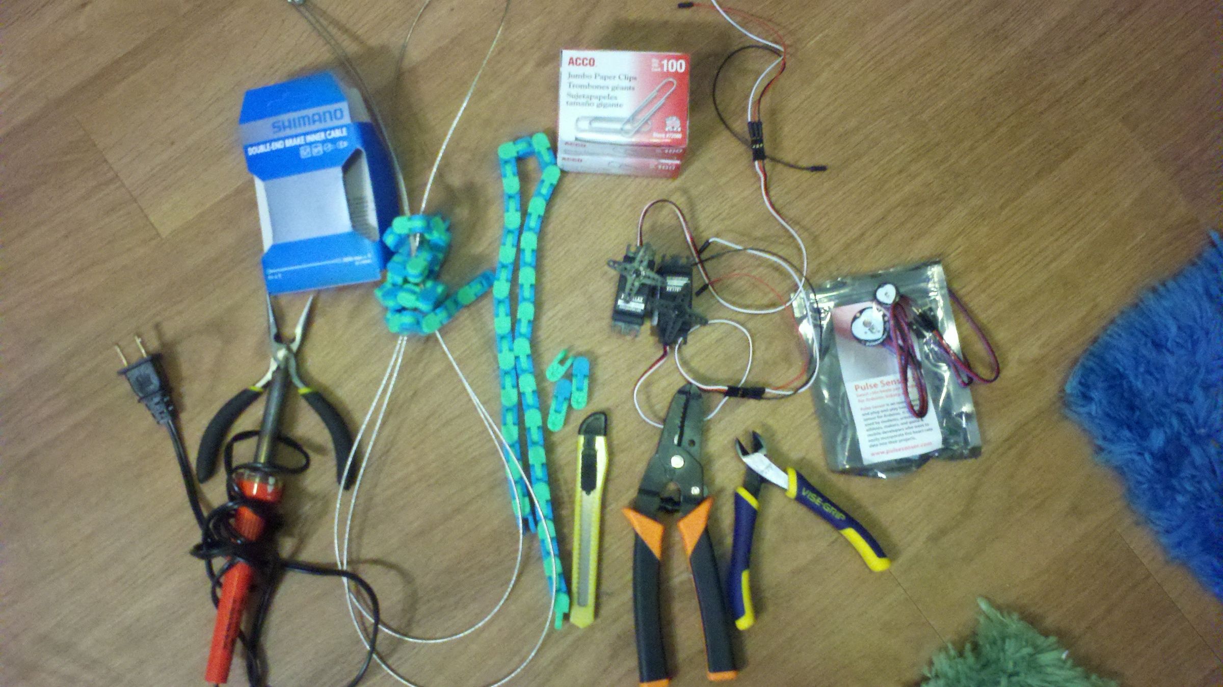 Pulse Sensor Controlled Tail : 4 Steps - Instructables