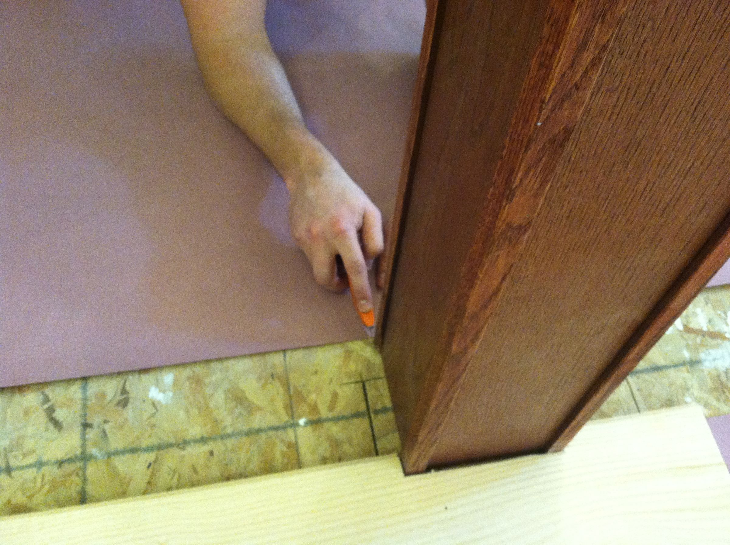 Wide Plank Floor DIY: Rough Cut to Tongue and Groove : 10 Steps (with ...