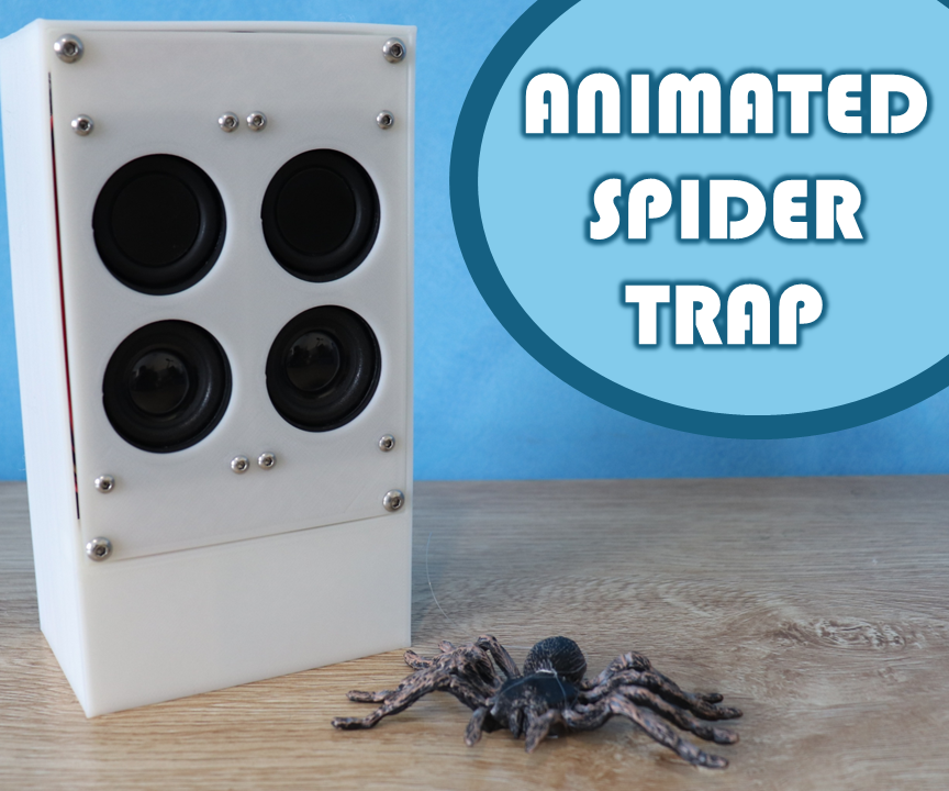 Animated Spider Trap With Sound : 9 Steps (with Pictures) - Instructables