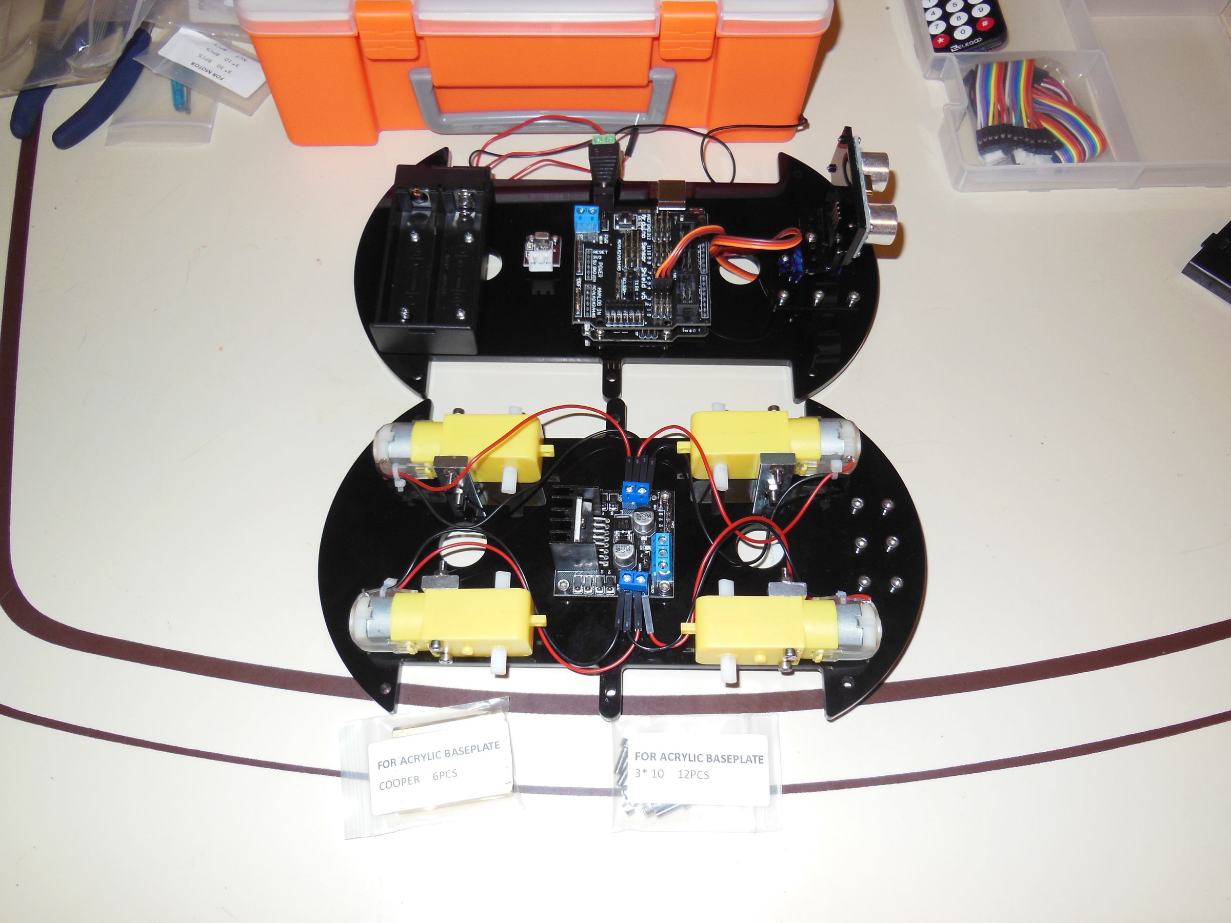 Elegoo Arduino Smart Robot Car Kit : 16 Steps - Instructables