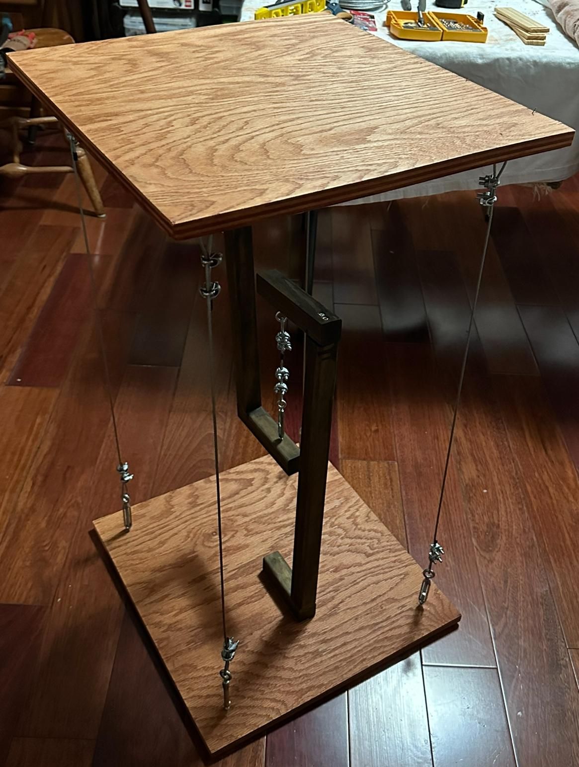 Defying Gravity - Designing and Building a Tensegrity Table : 10 Steps ...