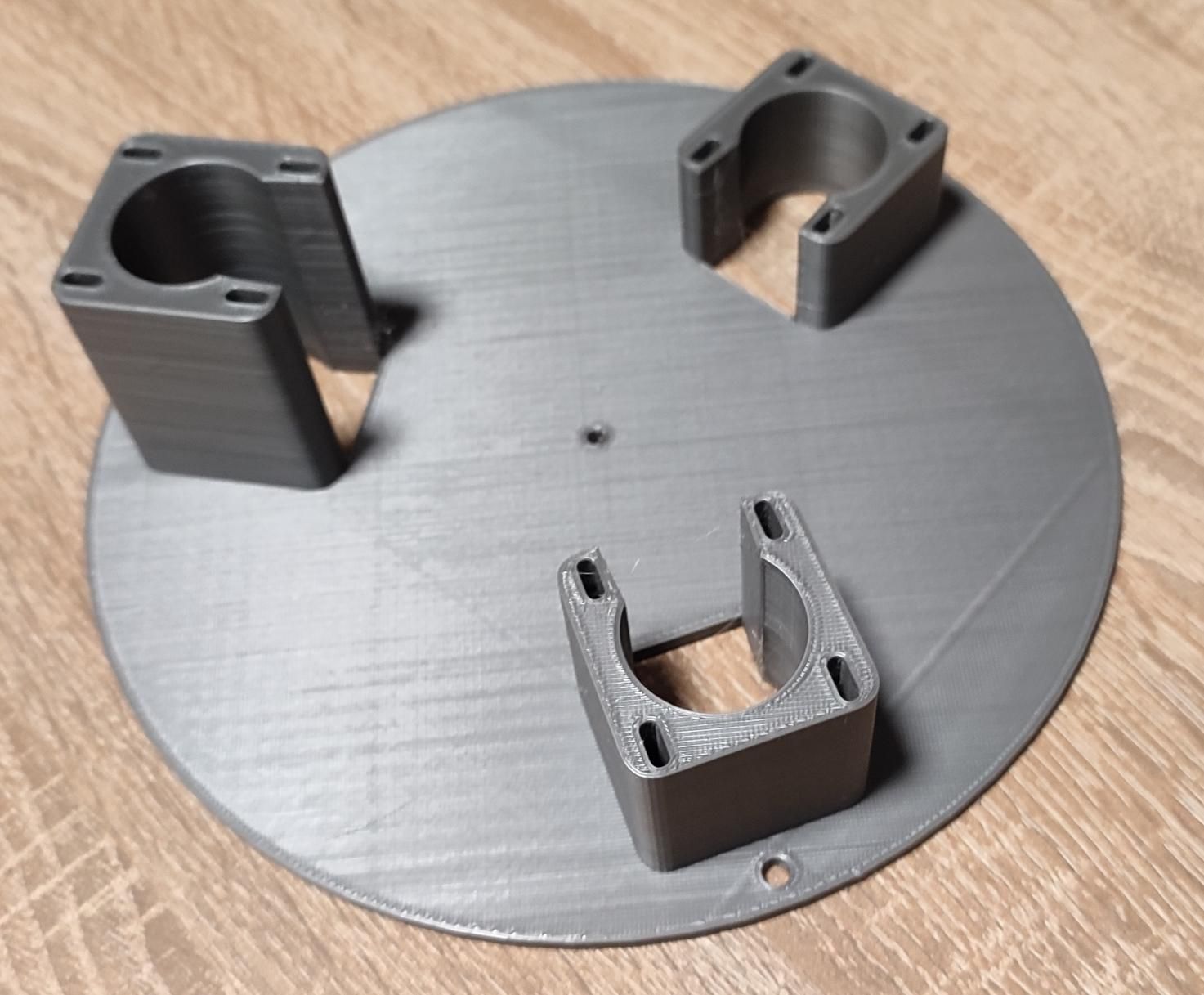 3D Printed Triple Shaft Stepper Motor Mechanism With Arduino Control : 7 Steps (with Pictures ...