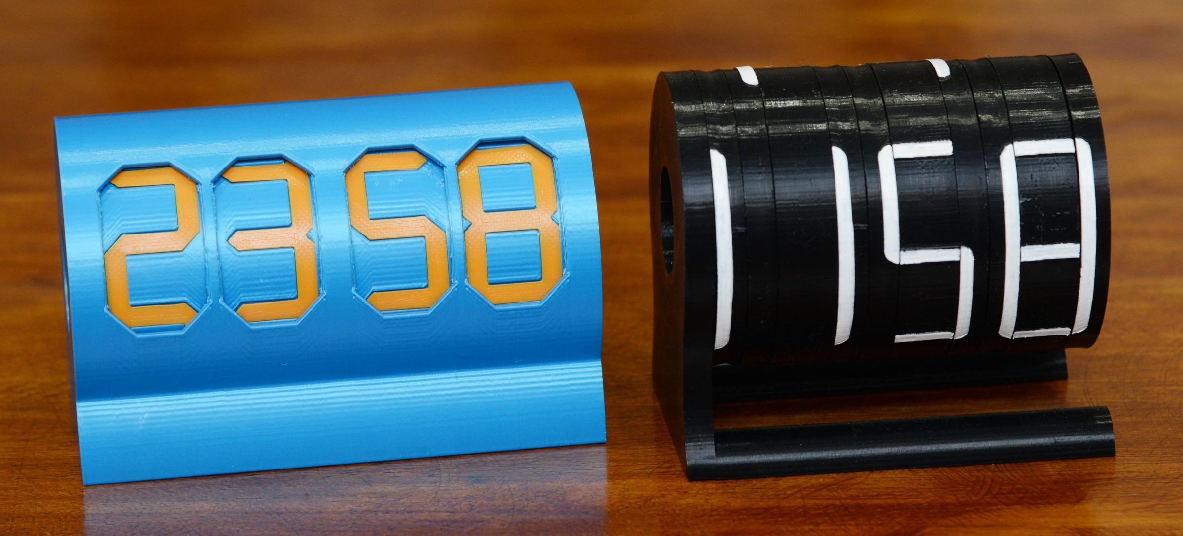 Overlapping Segments Rotary Digital Clock : 6 Steps (with Pictures ...