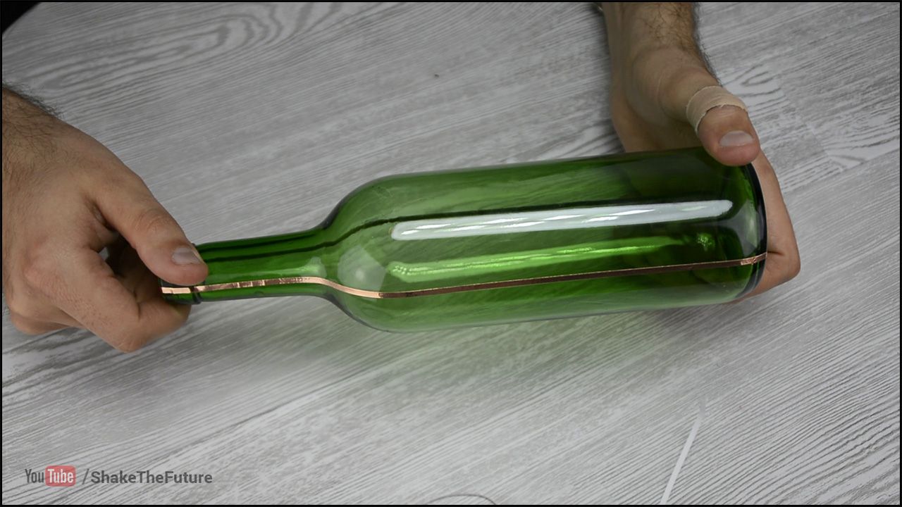 How to Cut Bottles in Half (Lengthwise) : 5 Steps (with Pictures ...