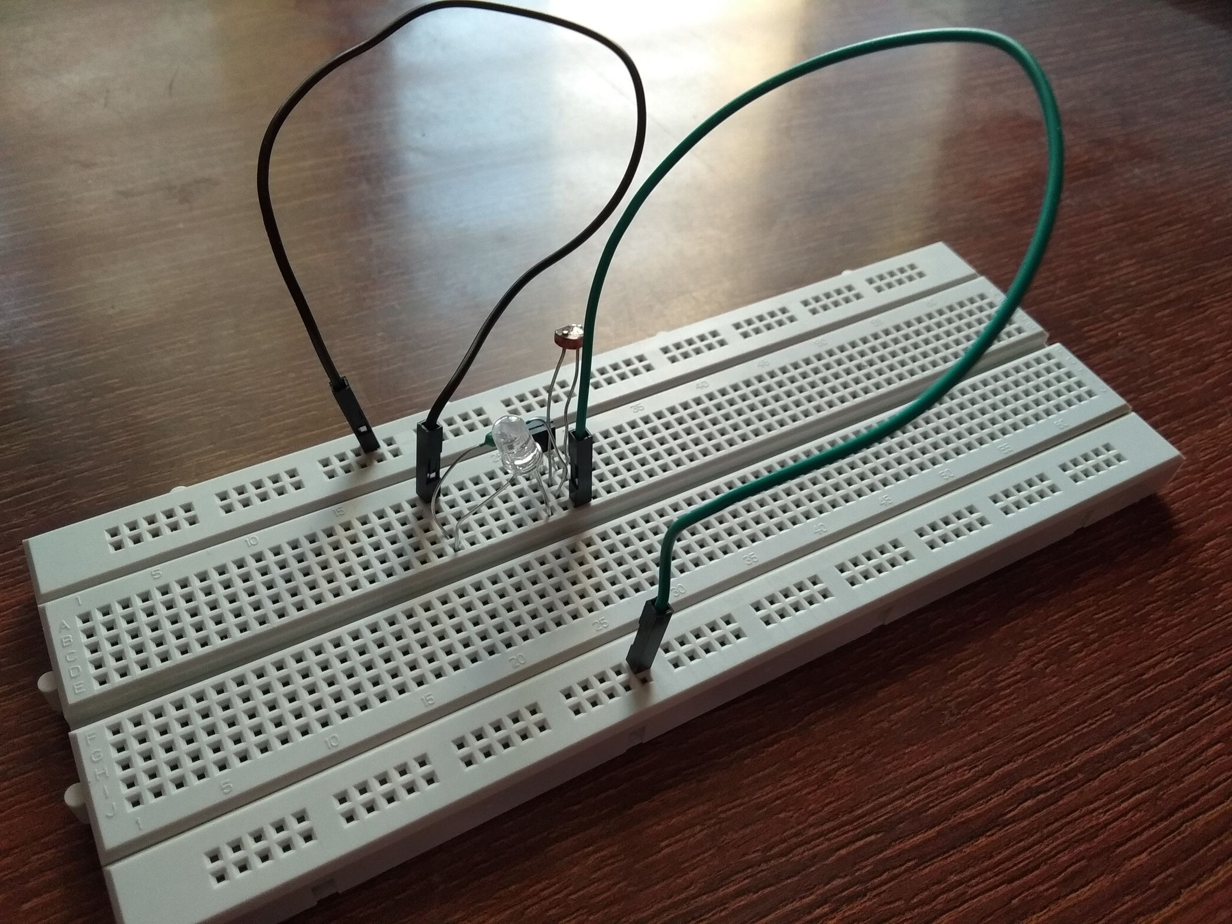 How to Make a Dark Sensor on a Breadboard : 5 Steps - Instructables