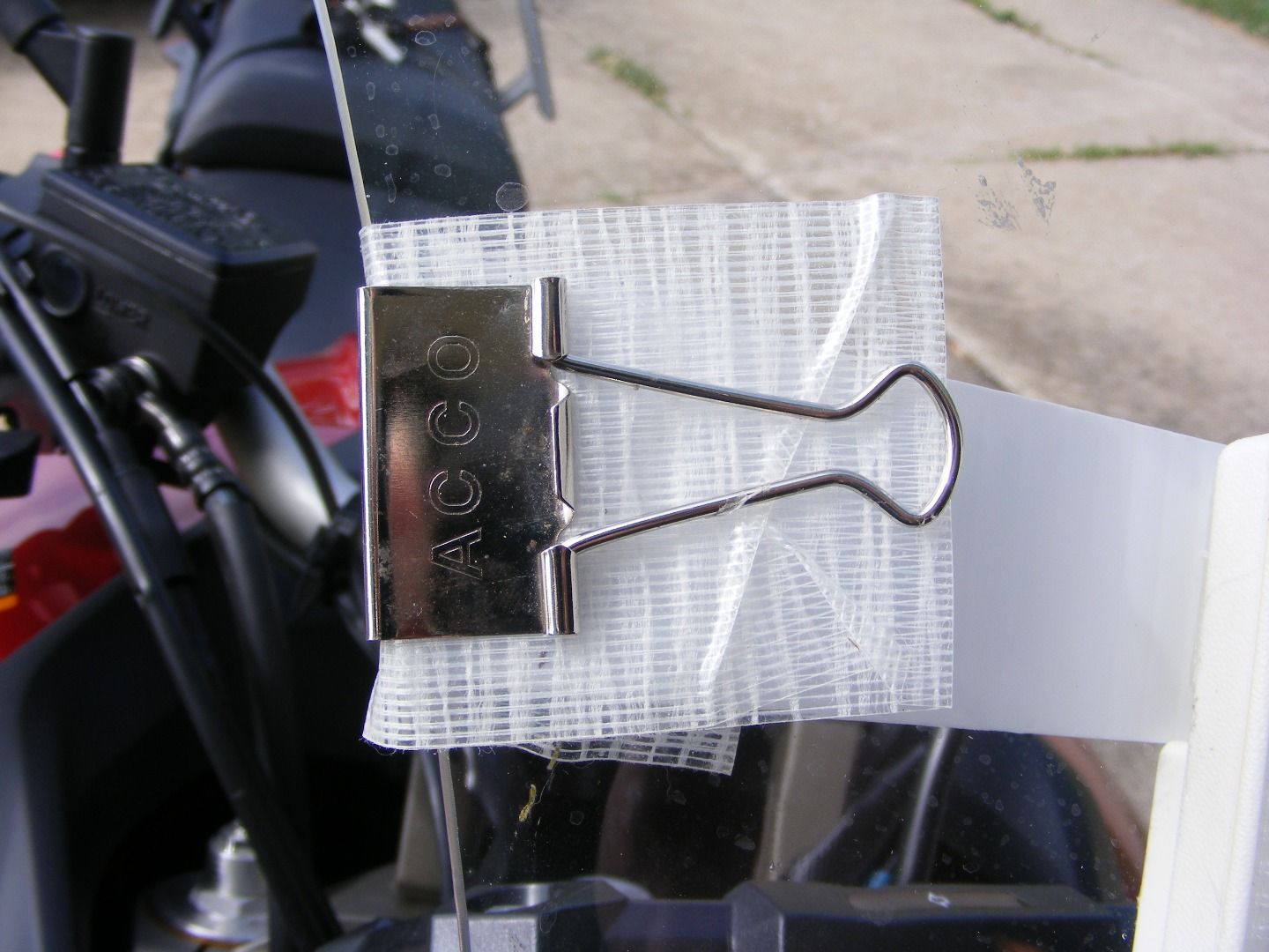 Easy Motorcycle Windscreen Toll Road Transponder Quick Mount (EZ-PASS ...