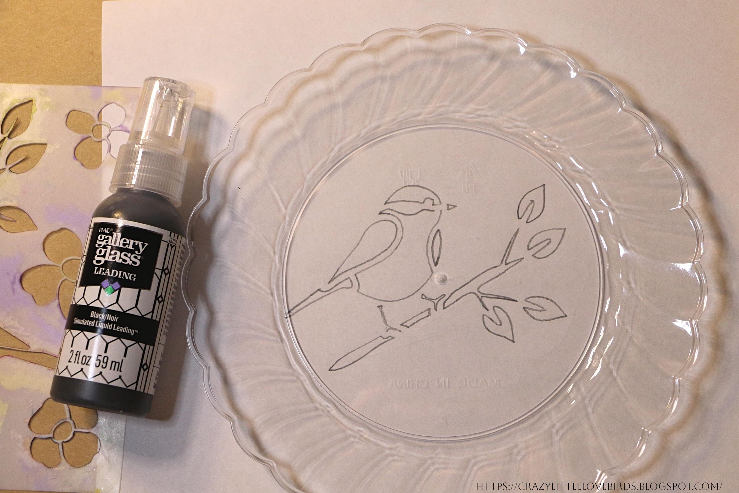 Faux Stained Glass Using Plastic Plates : 6 Steps (with Pictures ...