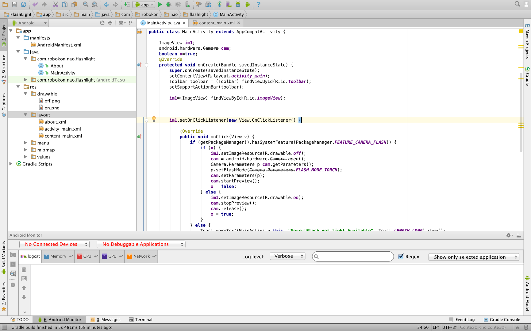 How to Make Flashlight App for Android ? : 9 Steps - Instructables