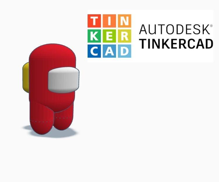 Among Us Character With Tinkercad Code Blocks Tinkercad