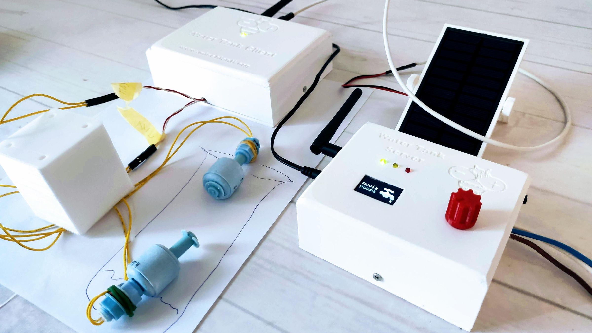Remote Sensing of the Water Tank Level and LoRa Transmission for Remote ...