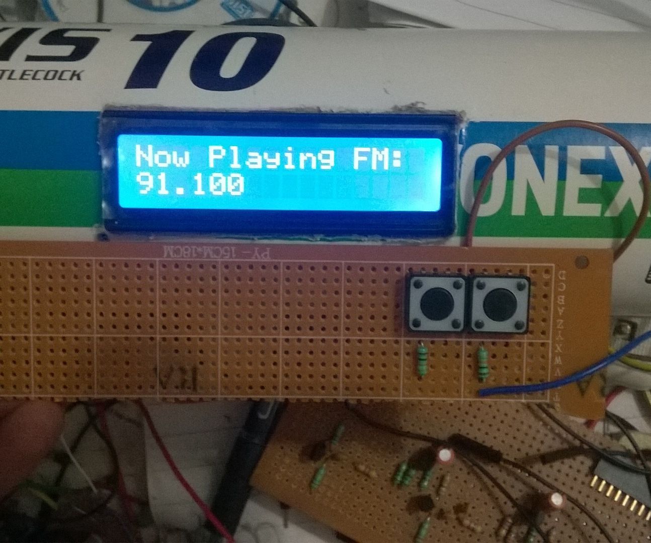 Yonex Shuttle Box to FM Radio! : 6 Steps - Instructables