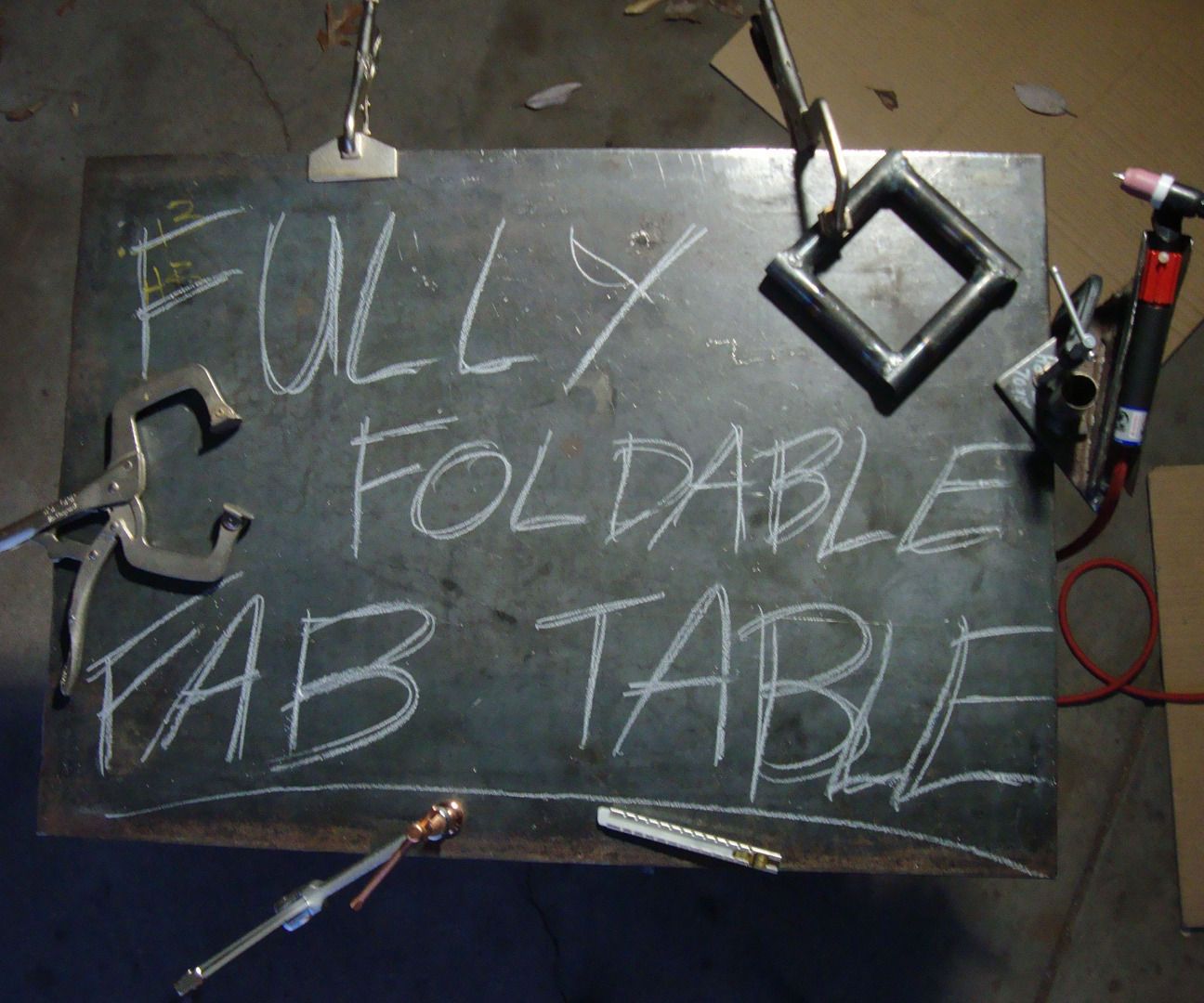 - Portable Welding/fabrication Table : 6 Steps (with Pictures ...
