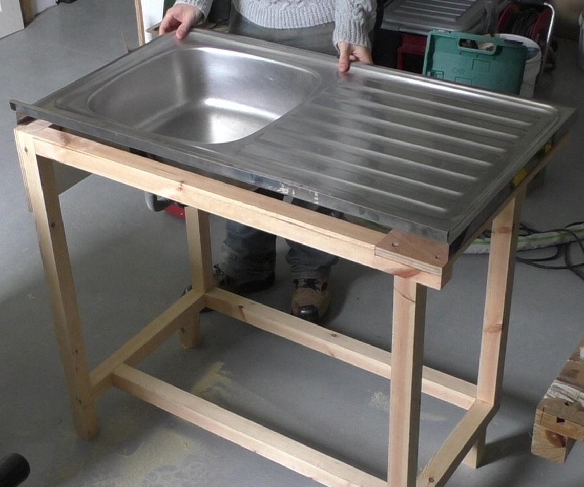 Custom Kitchen Sink Cabinet : 9 Steps (with Pictures) - Instructables