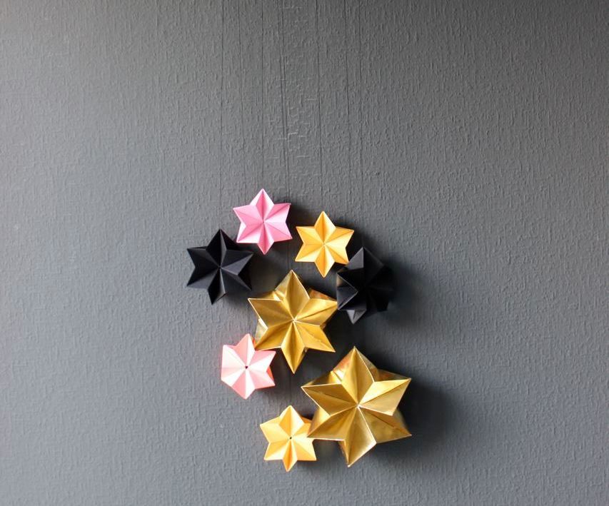 DIY - 3D Stars Mobile : 4 Steps - Instructables