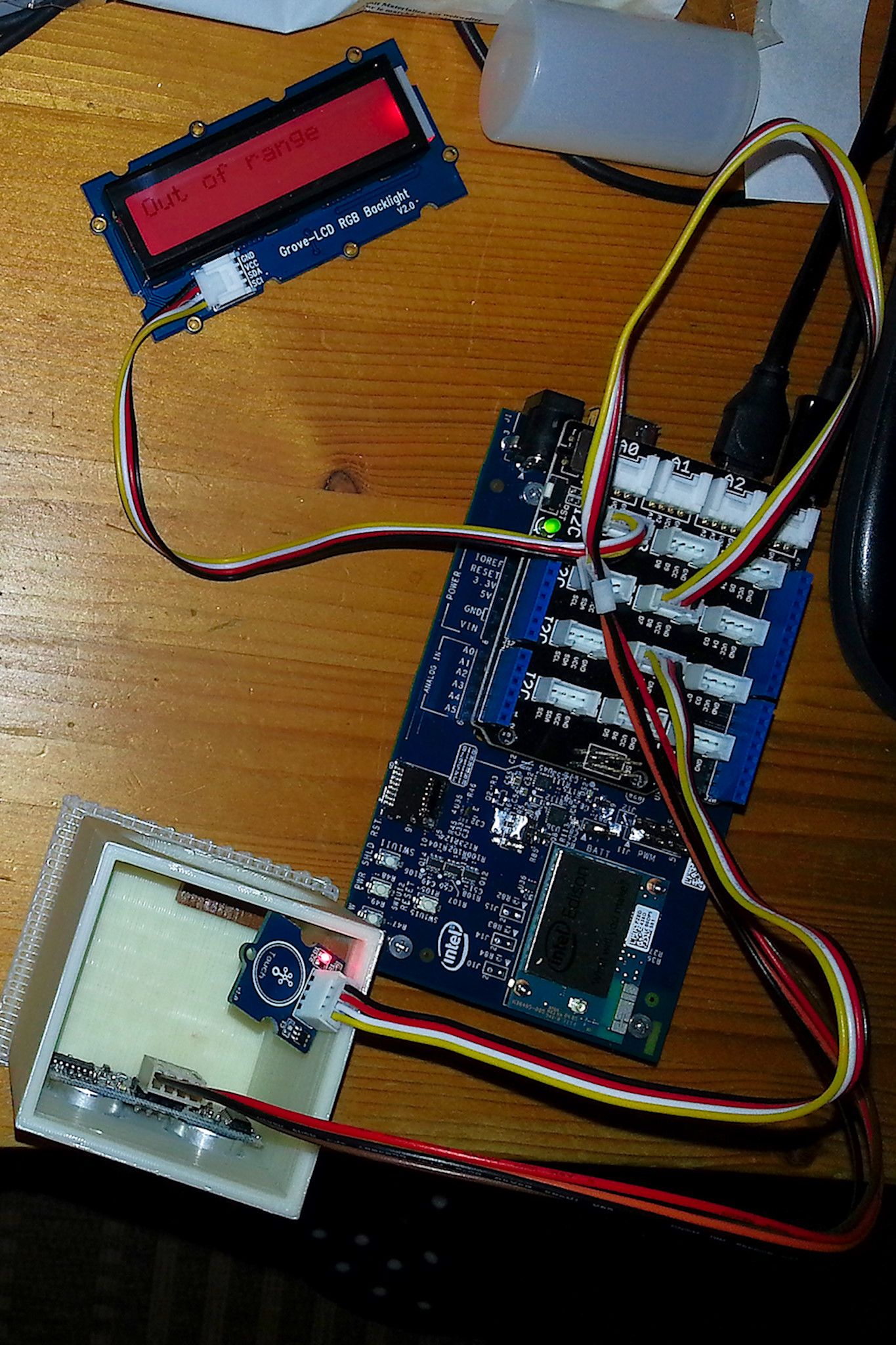 Intel IoT Edison Sonar Rangefinder Distance Meter : 3 Steps - Instructables