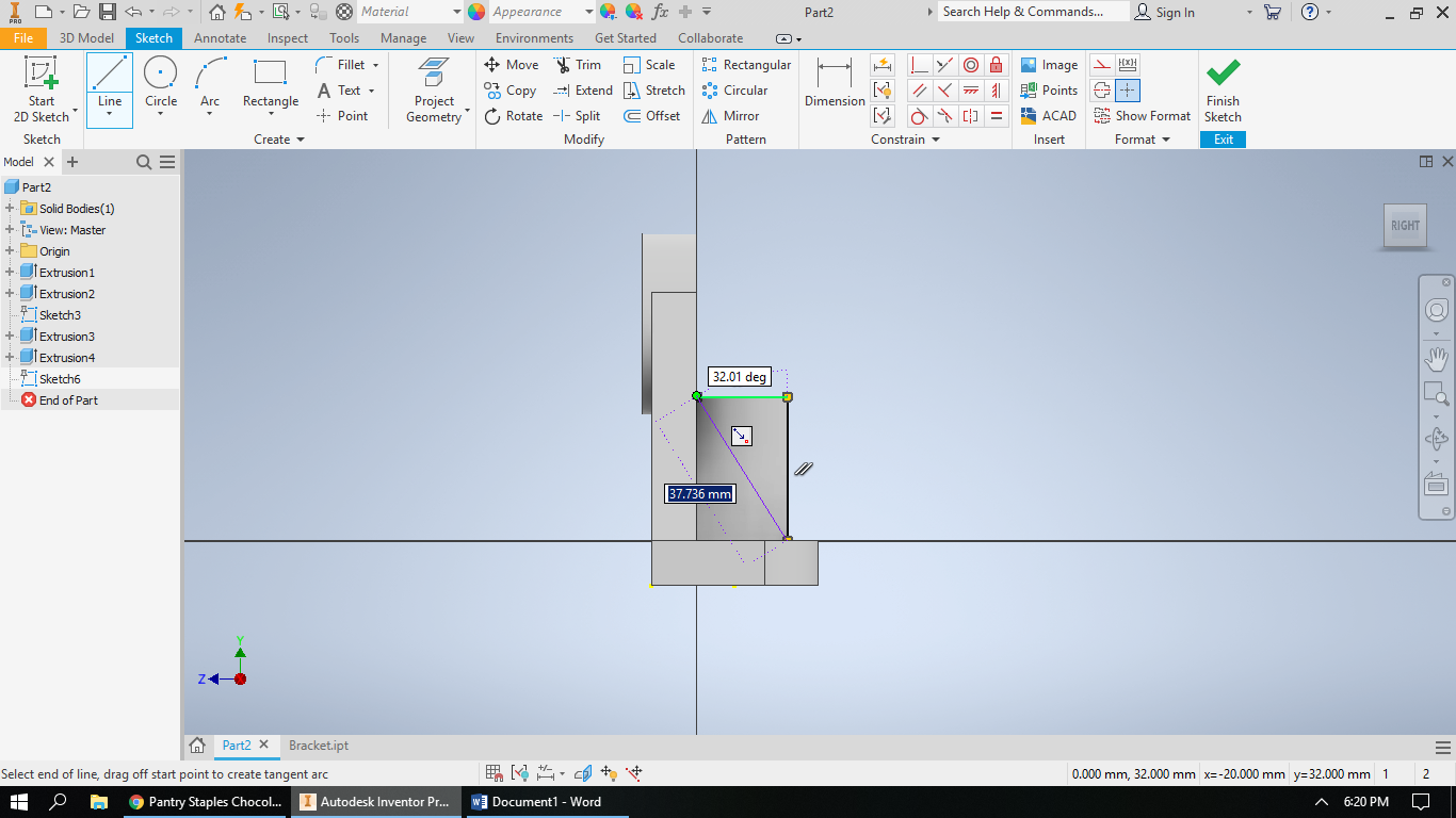 A Bracket for a Wheel Assembly on Autodesk Inventor : 20 Steps ...