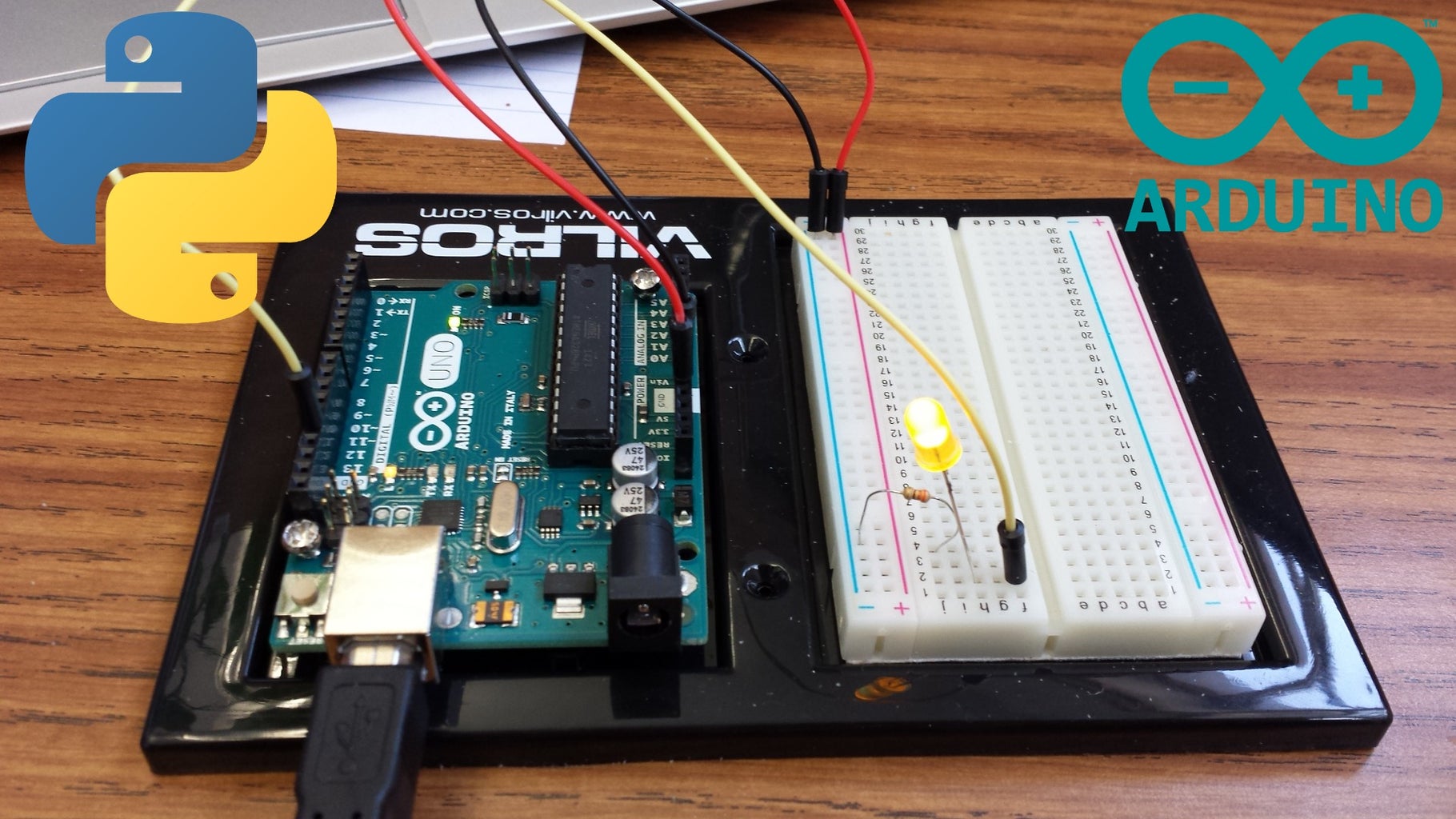 Pyduino Interfacing Arduino With Python Through Serial Communication 4 Steps Instructables