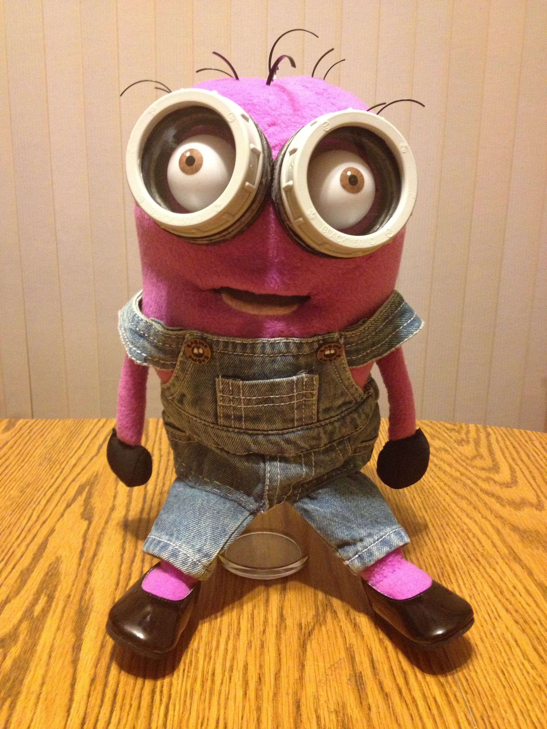 Custom Made Purple Minion Puppet : 14 Steps (with Pictures) - Instructables