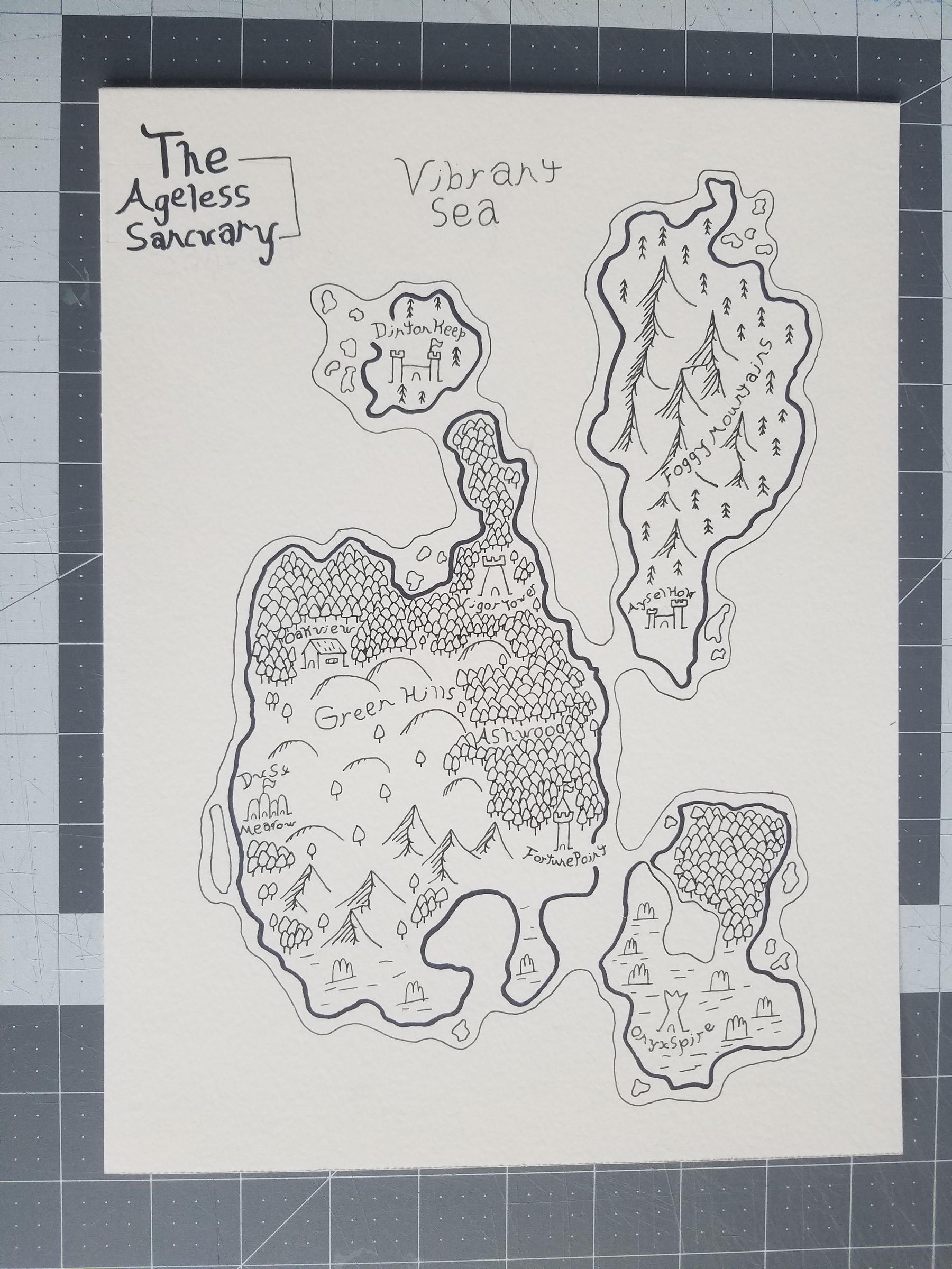 How to Draw Fantasy Maps : 16 Steps (with Pictures) - Instructables