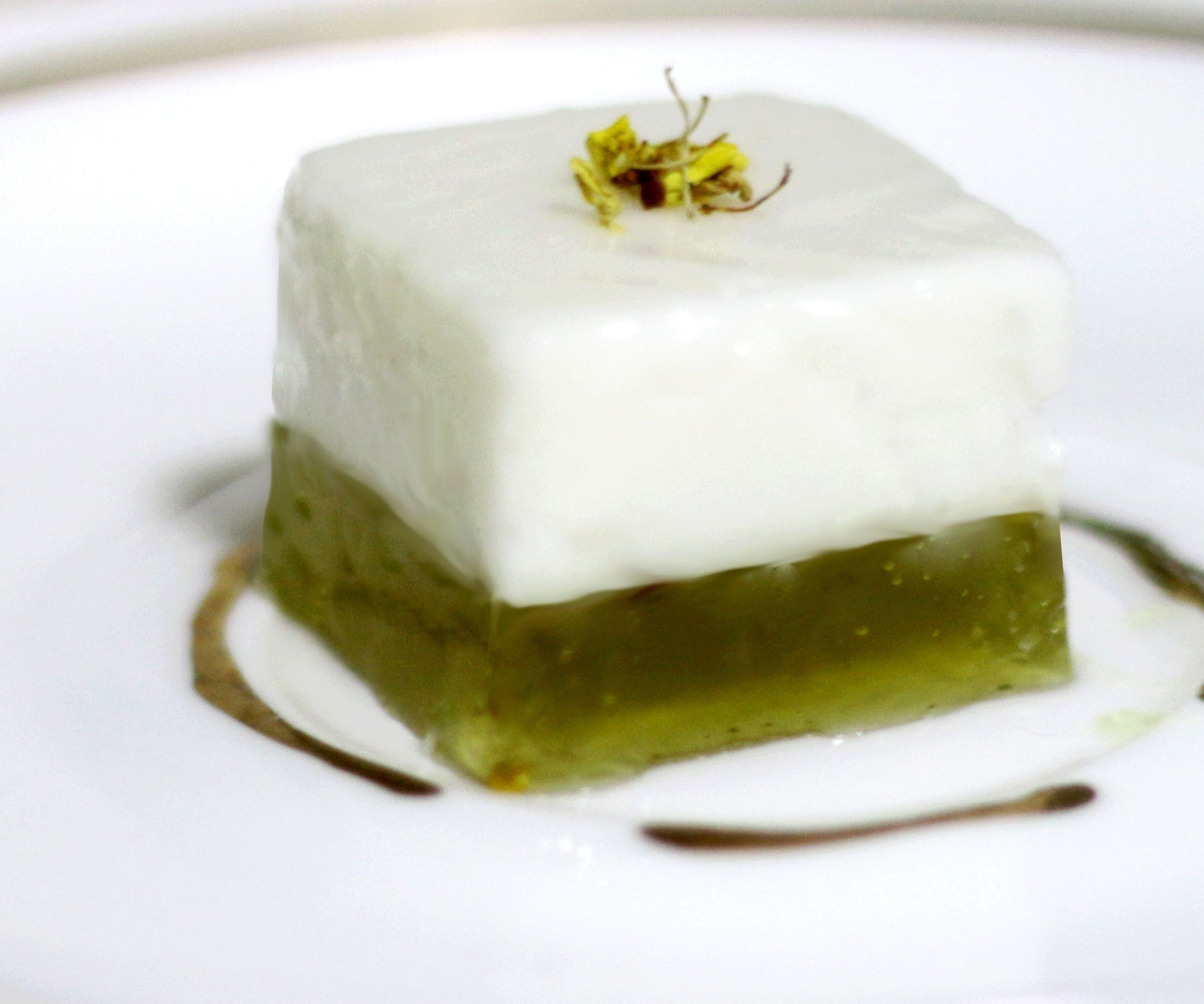 Coconut Jelly Dessert Recipe: Osmanthus Coconut Pudding : 3 Steps (with ...