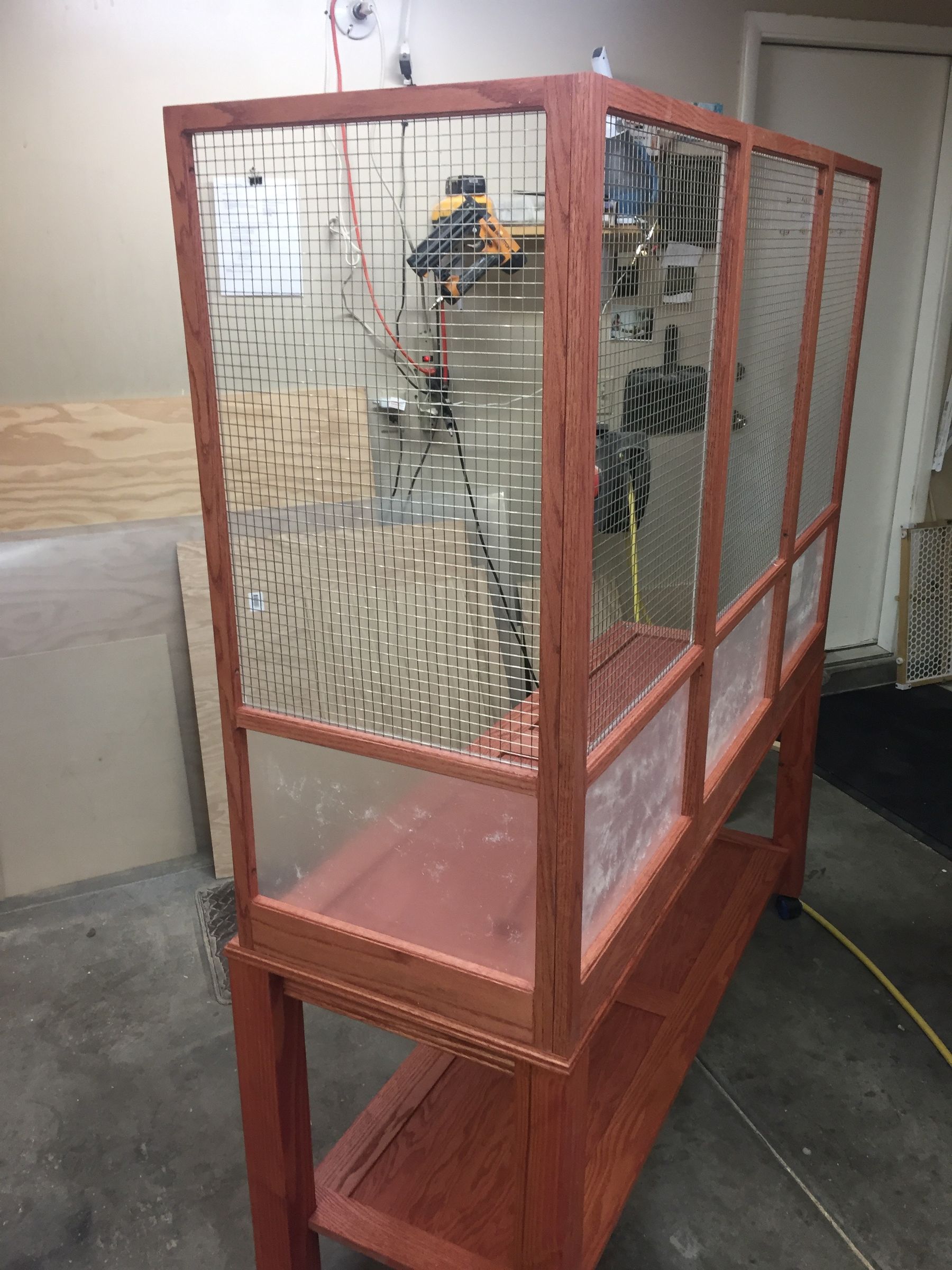 Doug's Oak Flight Cage - Instructables